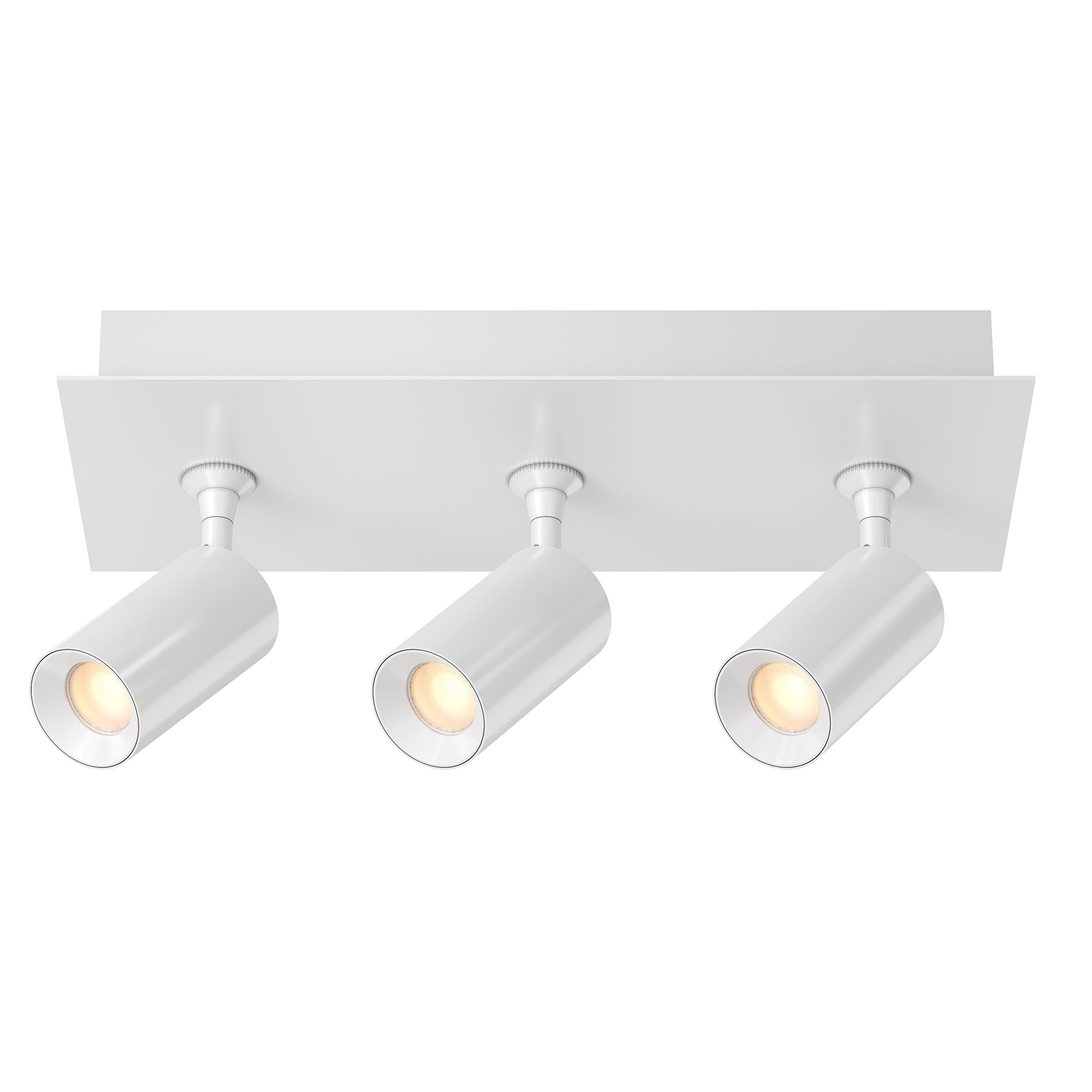 Piston 3 Light Monopoint with Rectangle Canopy by PureEdge Lighting ...