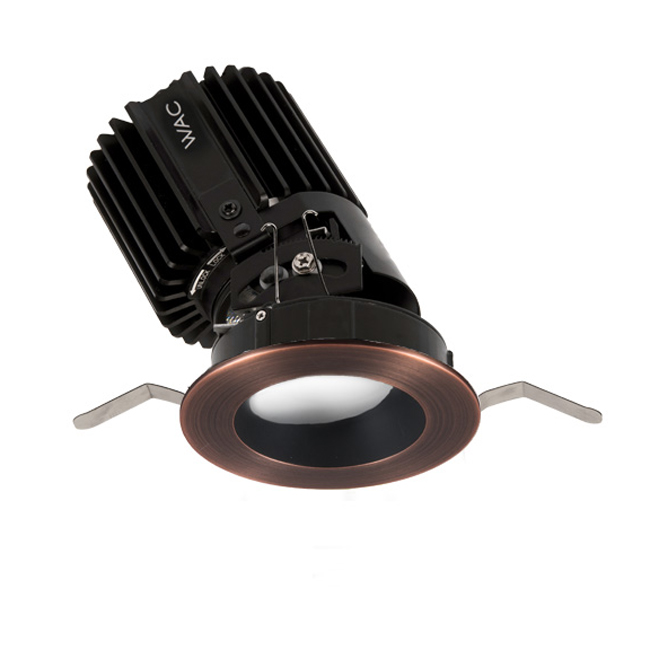 Volta 2IN Round Adjustable Trim by WAC Lighting | R2RAT-F930-CB | WAC616319
