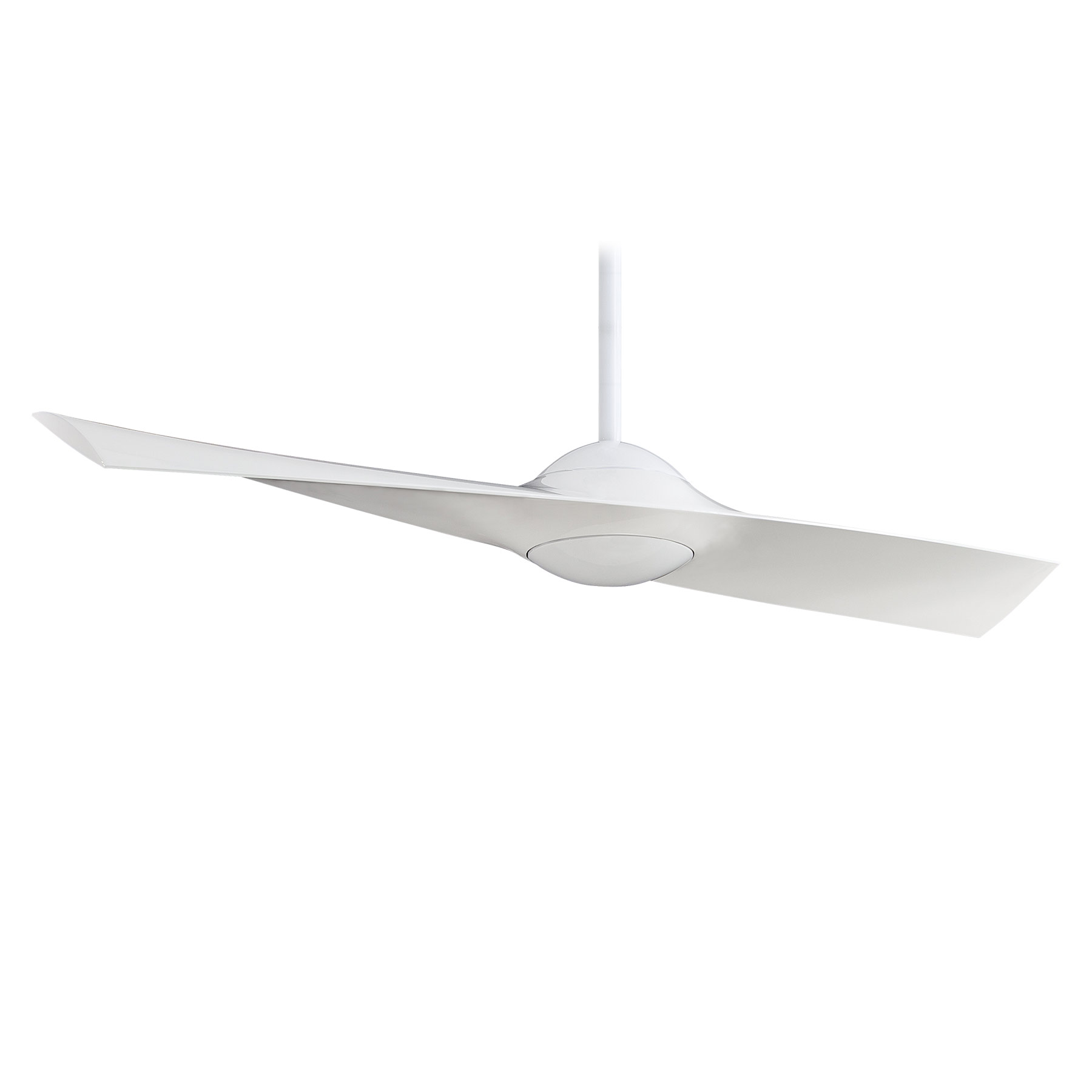 Distressed White Ceiling Fan With Light | Shelly Lighting