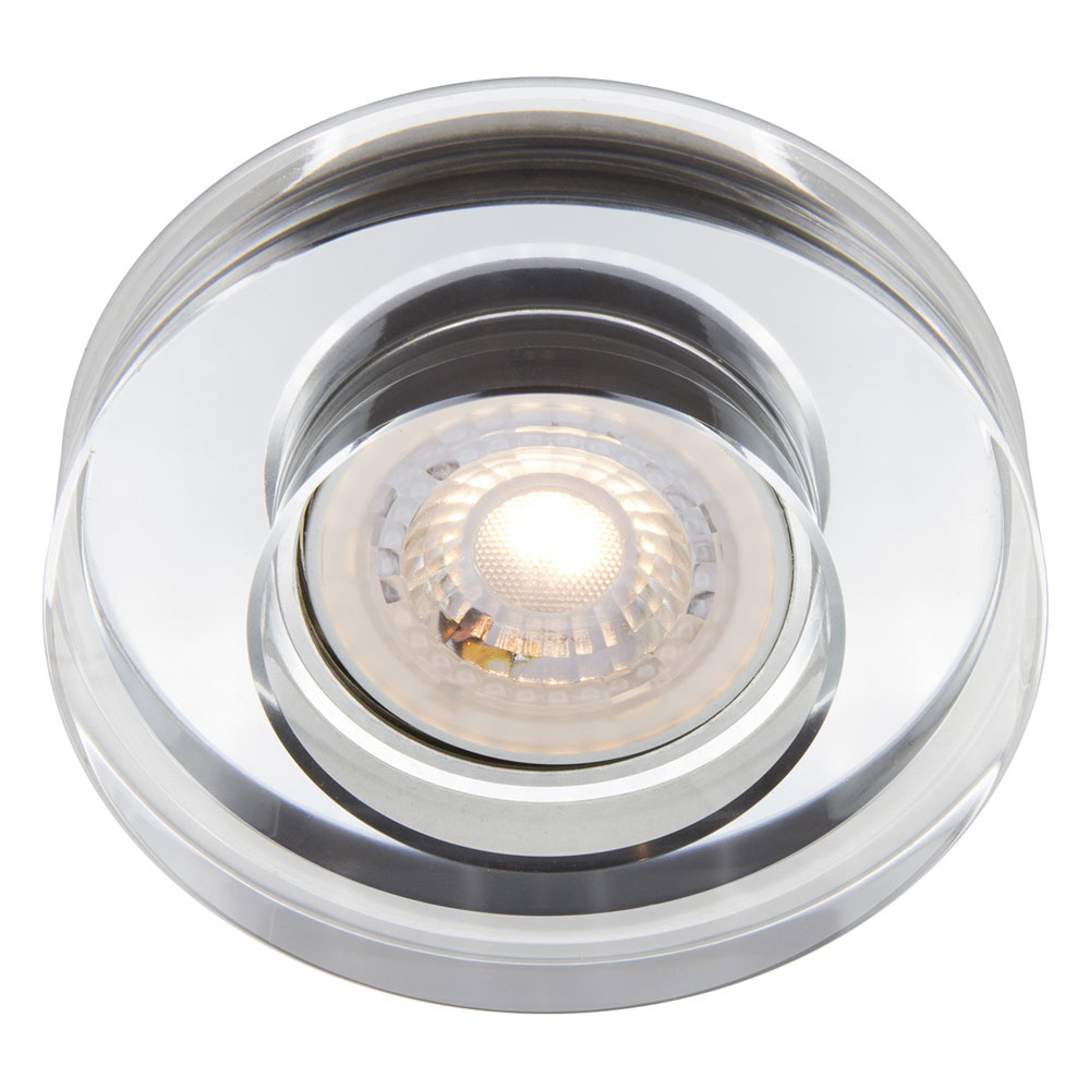 Designer 3IN RD Decorative Glass Trim by Beach Lighting | R3-460