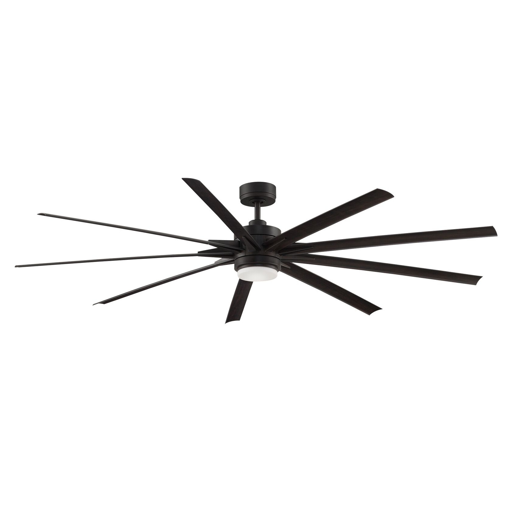 Odyn Outdoor Ceiling Fan with Light by Fanimation | FPD8159DZW | FAN621133
