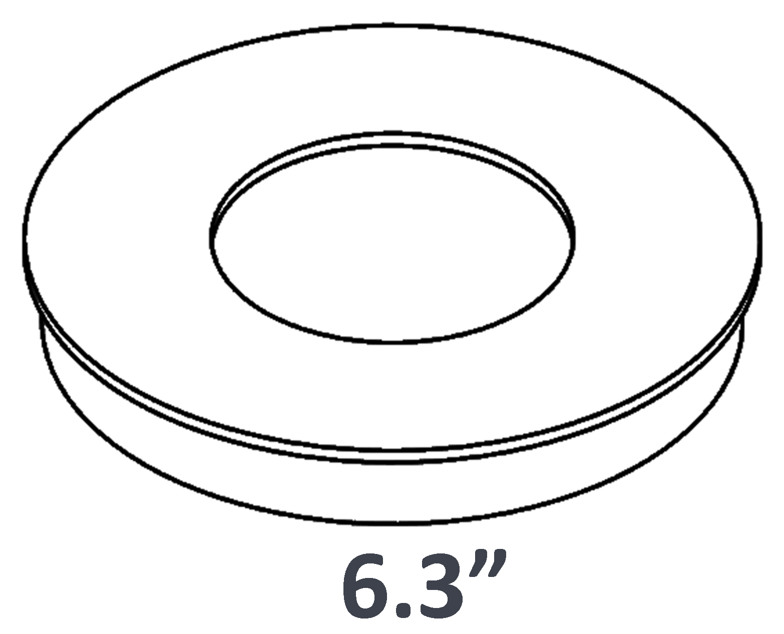 3 inch Round Outdoor Cover Cap by Hubbardton Forge | 390025-1011 ...