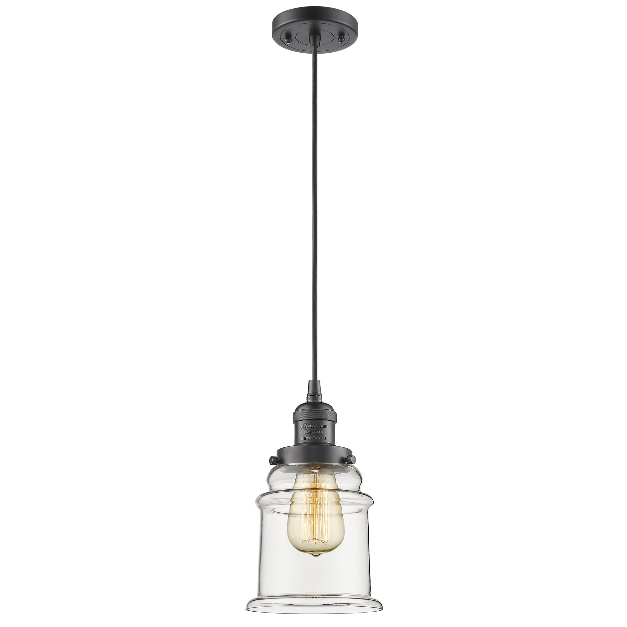 Canton Mini Pendant by Innovations Lighting | 201C-OB-G182-LED | INV623492