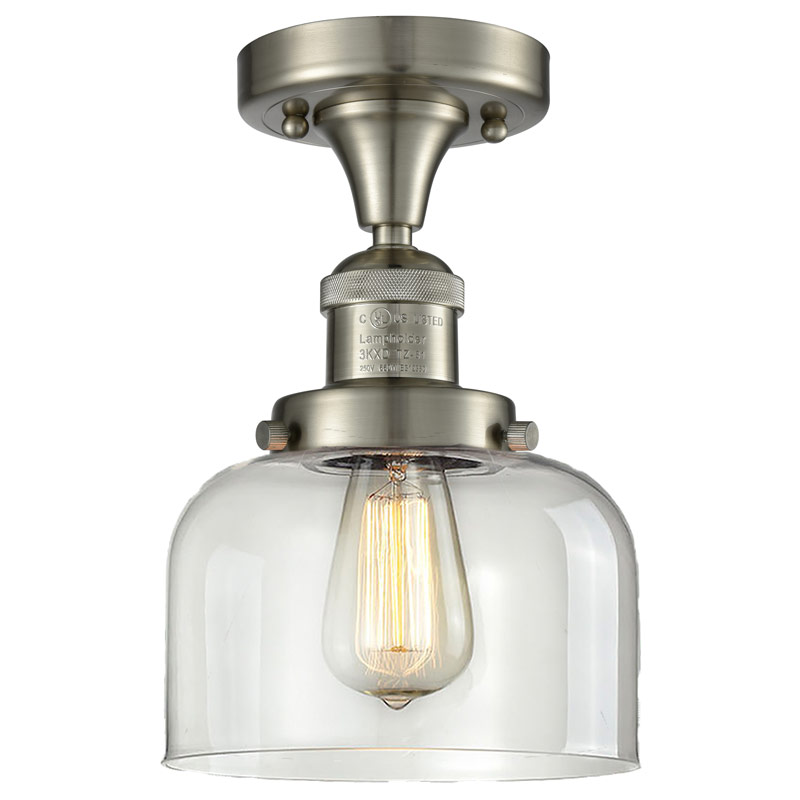 Bell Large Semi Flush Ceiling Light by Innovations Lighting | 517-1CH ...