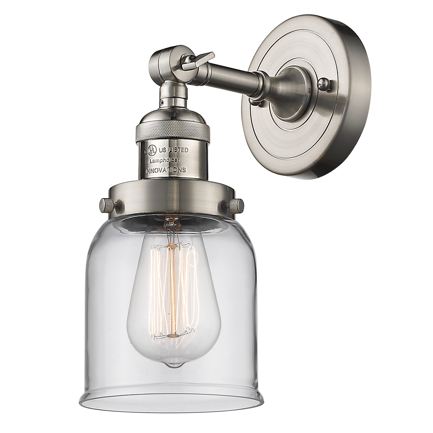 Small Bell Wall Light by Innovations Lighting | 203-SN-G52-LED | INV623767