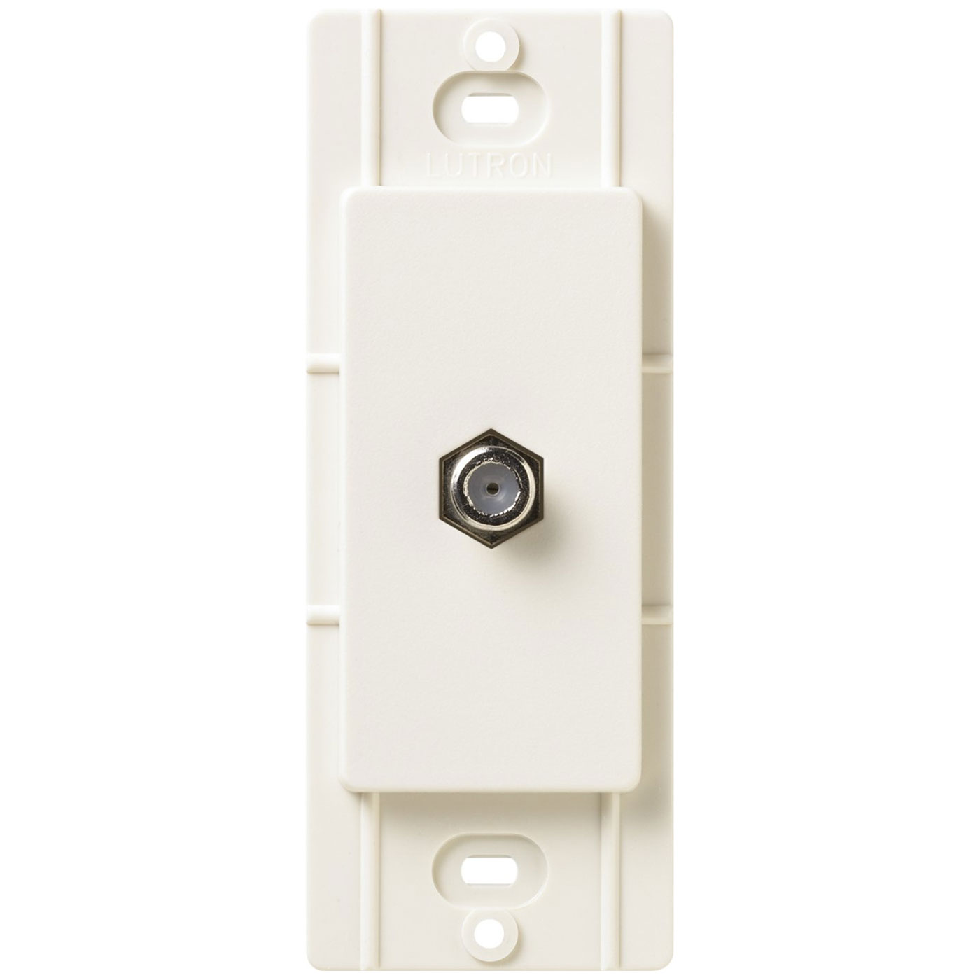 Claro Cable TV Jack by Lutron | SC-CJ-BI | LUT6288
