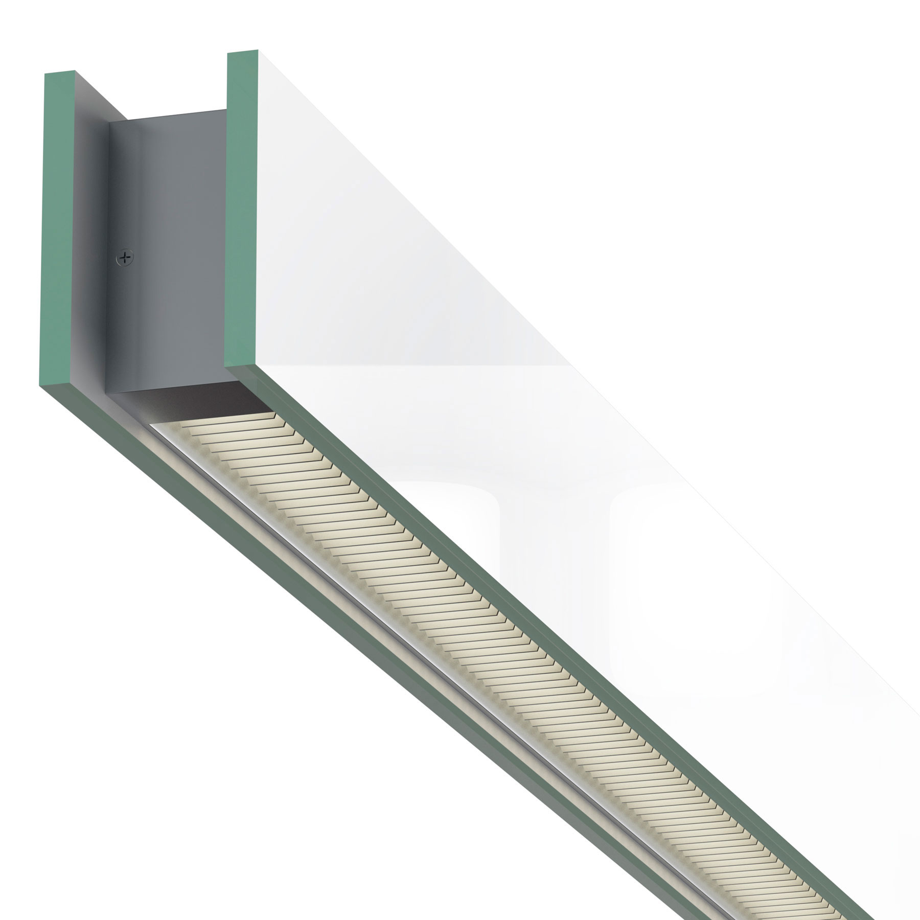 Glide Glass Downlight Suspension w/ End Feed Power by PureEdge Lighting ...