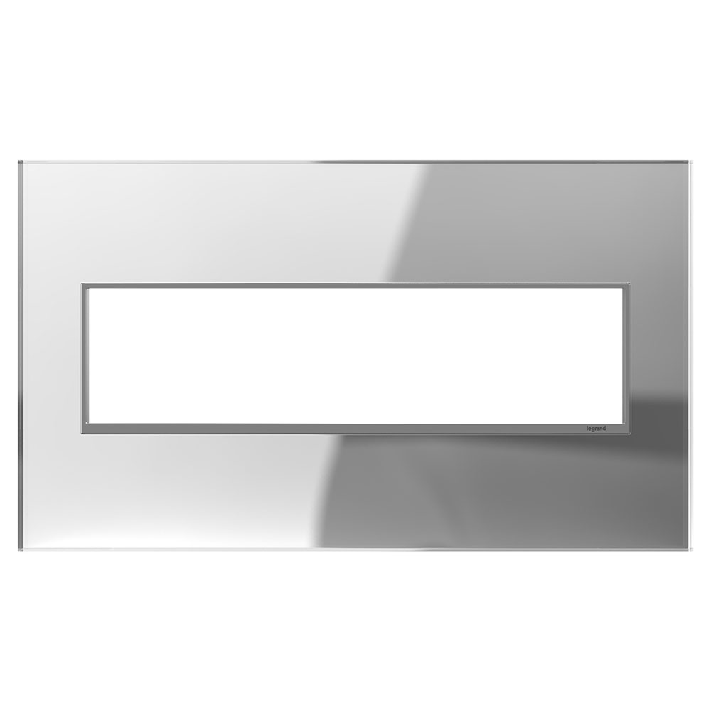 Adorne Screwless Wall Plate by Legrand Adorne | AWM4GMR1 | LEG662391