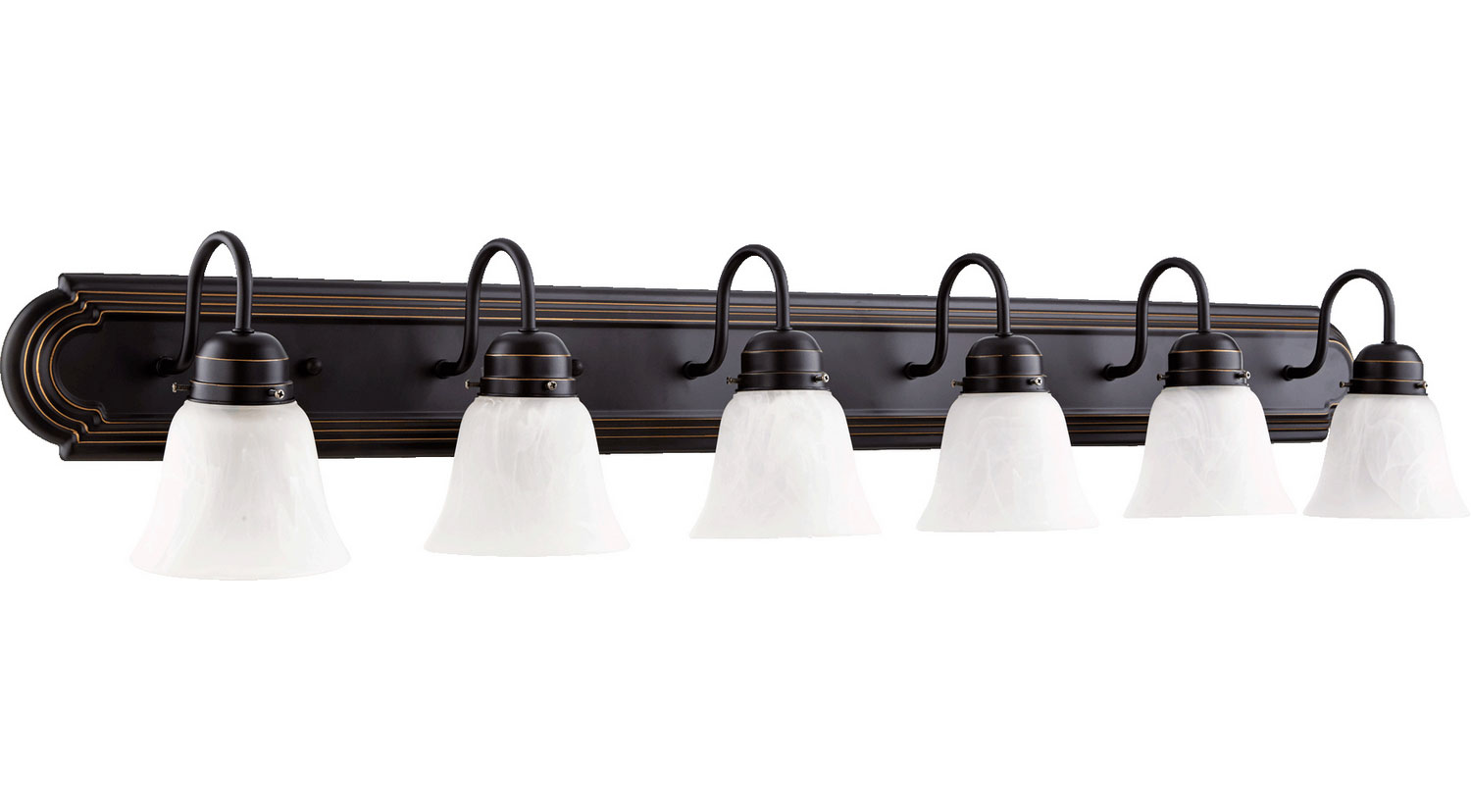 Signature 5094 Bathroom Vanity Light by Quorum | 5094-6-195 | QUO664887