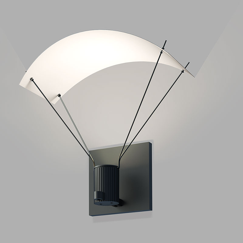 Suspenders Wall Up Light with Parachute Luminaire by SONNEMAN - A Way ...