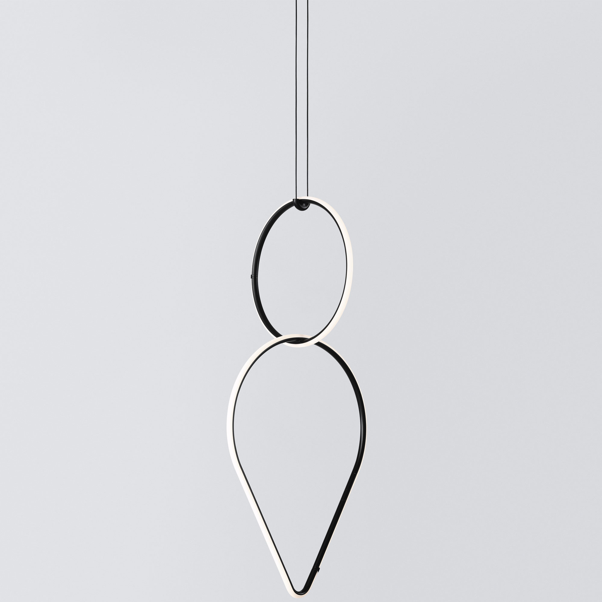 Arrangements Round Small Two Element Suspension by FLOS | LC-ARRNGE ...