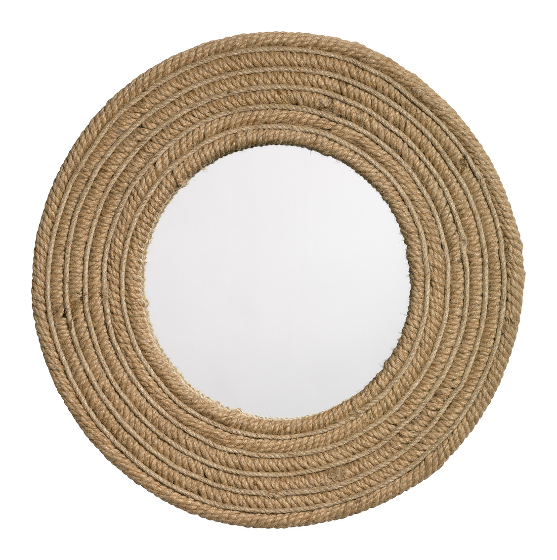 Jute Round Mirror by Jamie Young Company | 7ROUN-LGJU