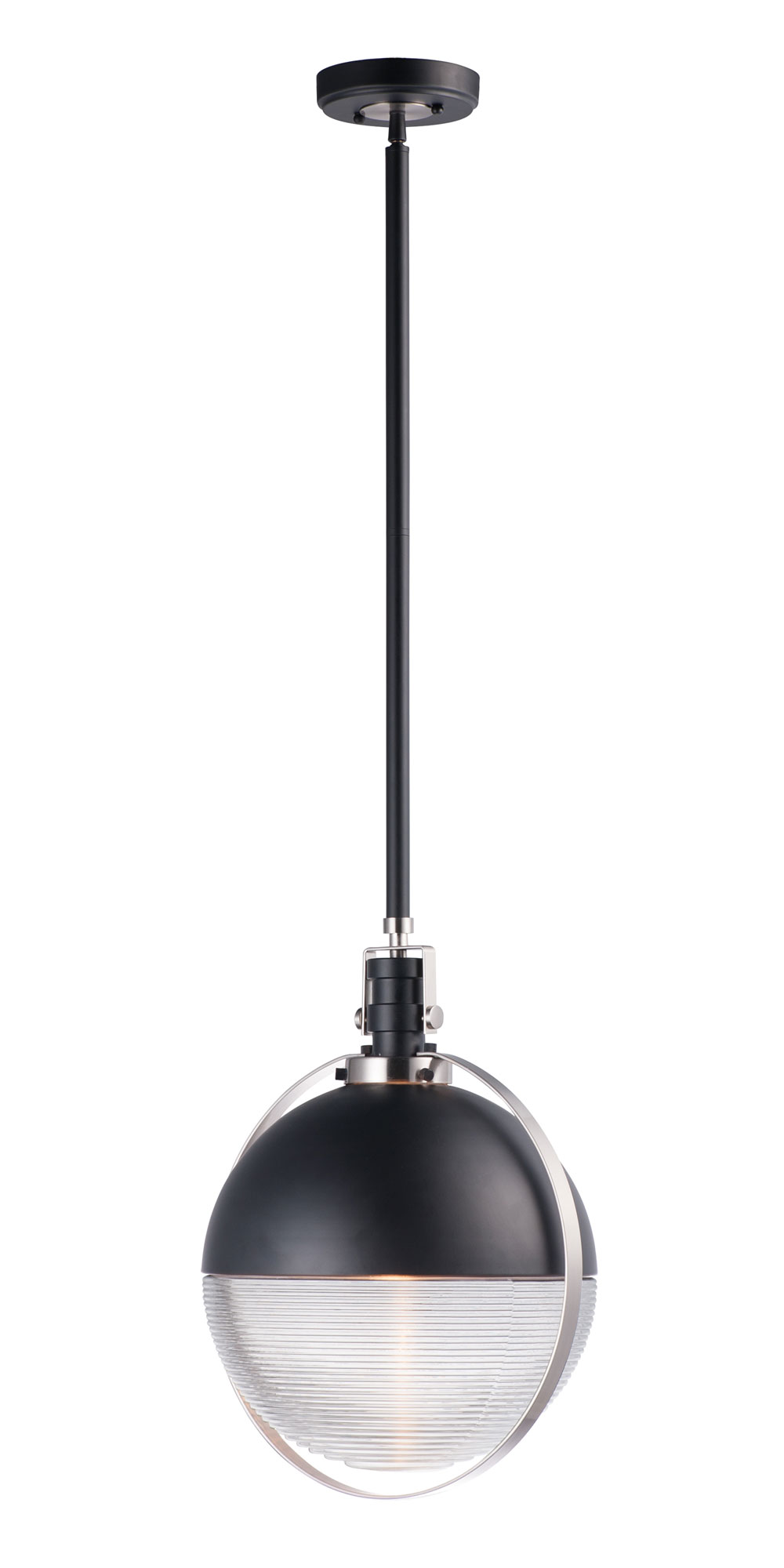 Axiom Pendant by Maxim Lighting | 10080CLBKSN | MAX669803