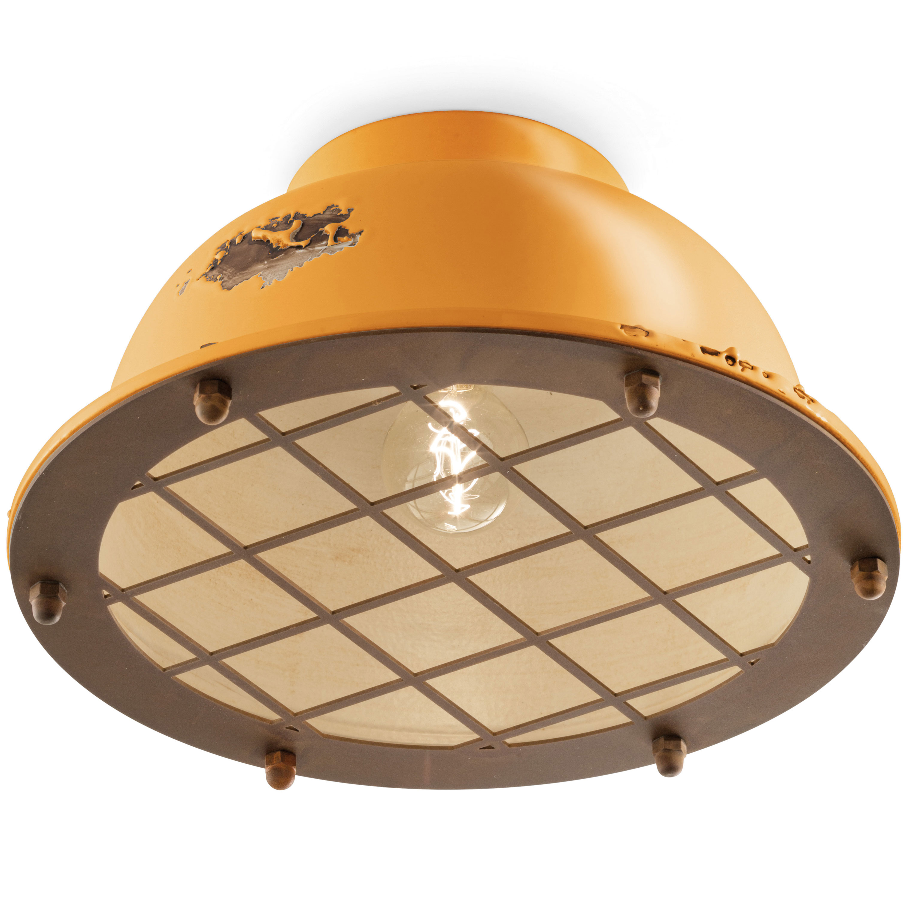 Industrial Ceiling Light Fixture by Ferroluce | C1760-VIG | FER672583