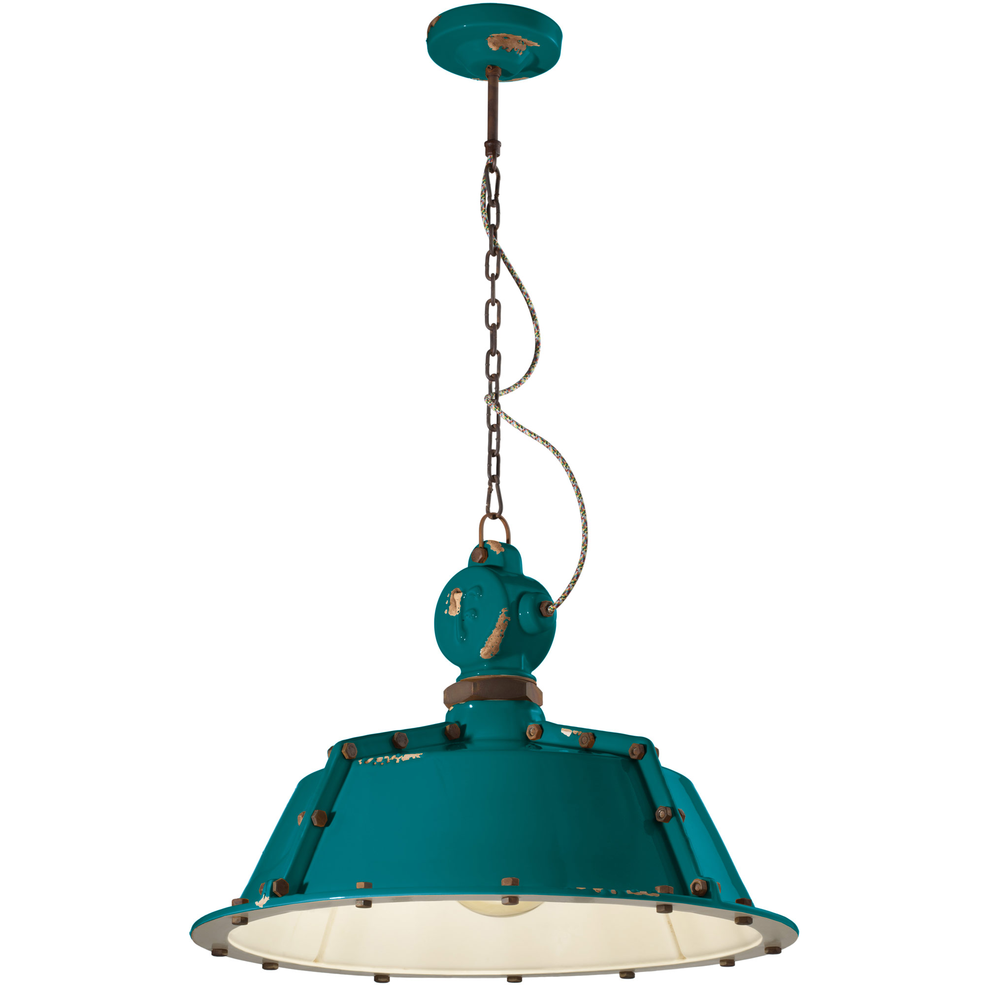 Industrial Rivets Pendant by Ferroluce | C1720-VIV | FER672627