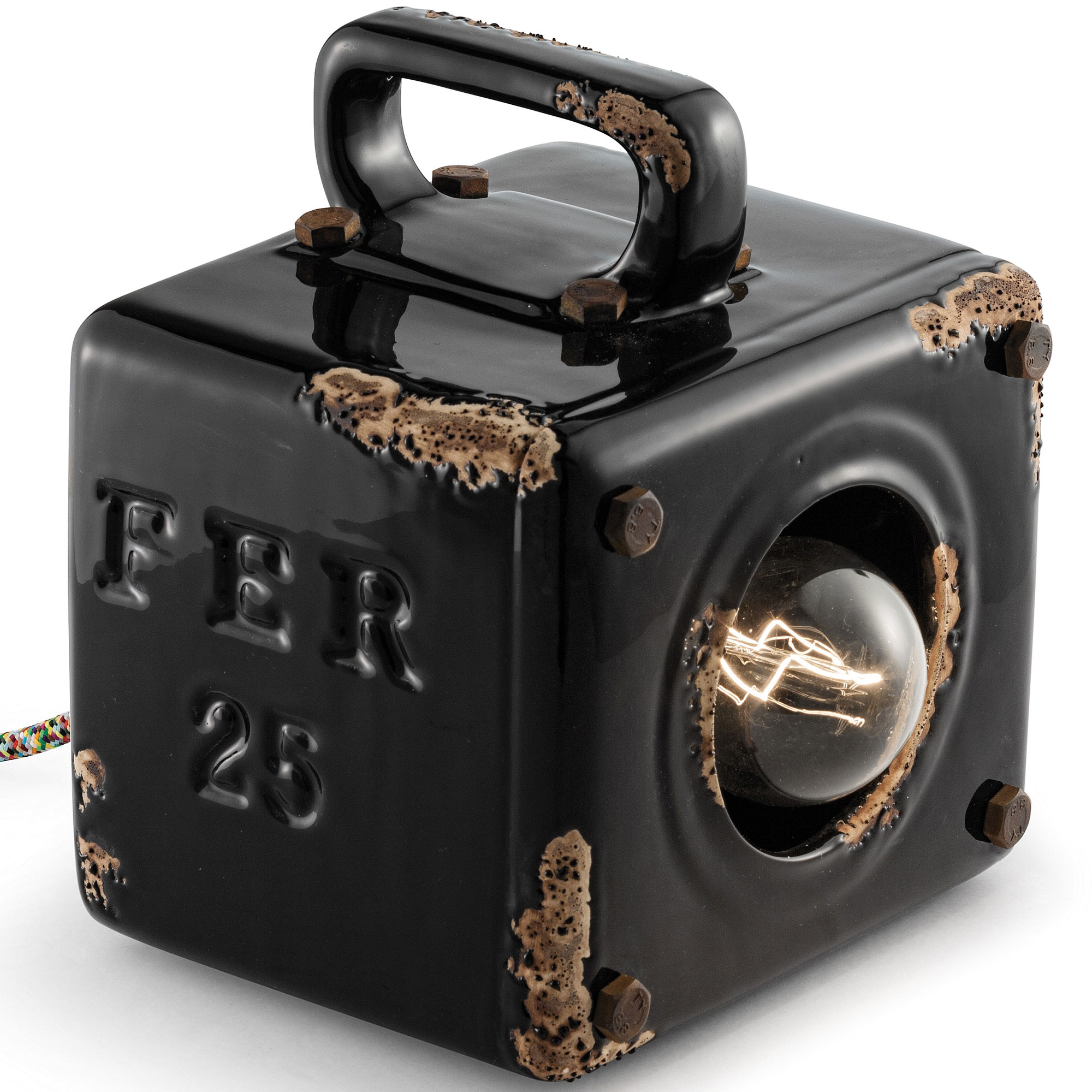 Industrial Table Light by Ferroluce | C1650-VIN | FER672828