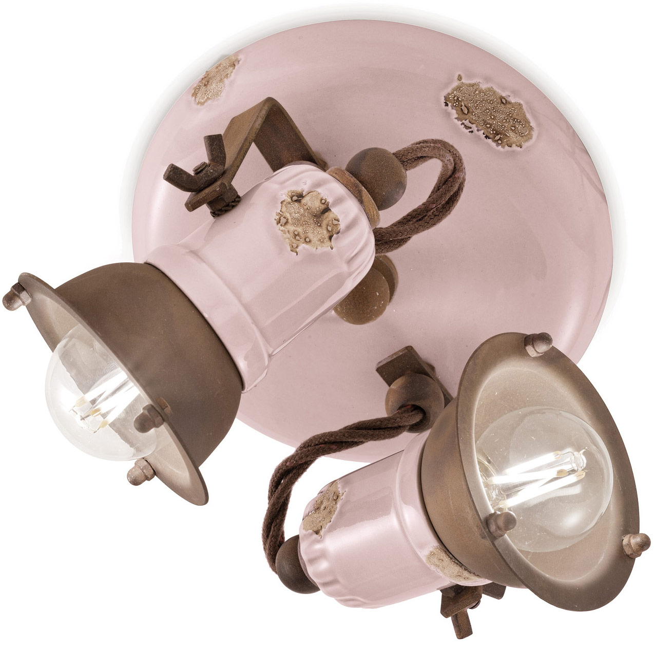 Loft Ceiling Light Fixture by Ferroluce | C1678-RF-GRY | FER672930