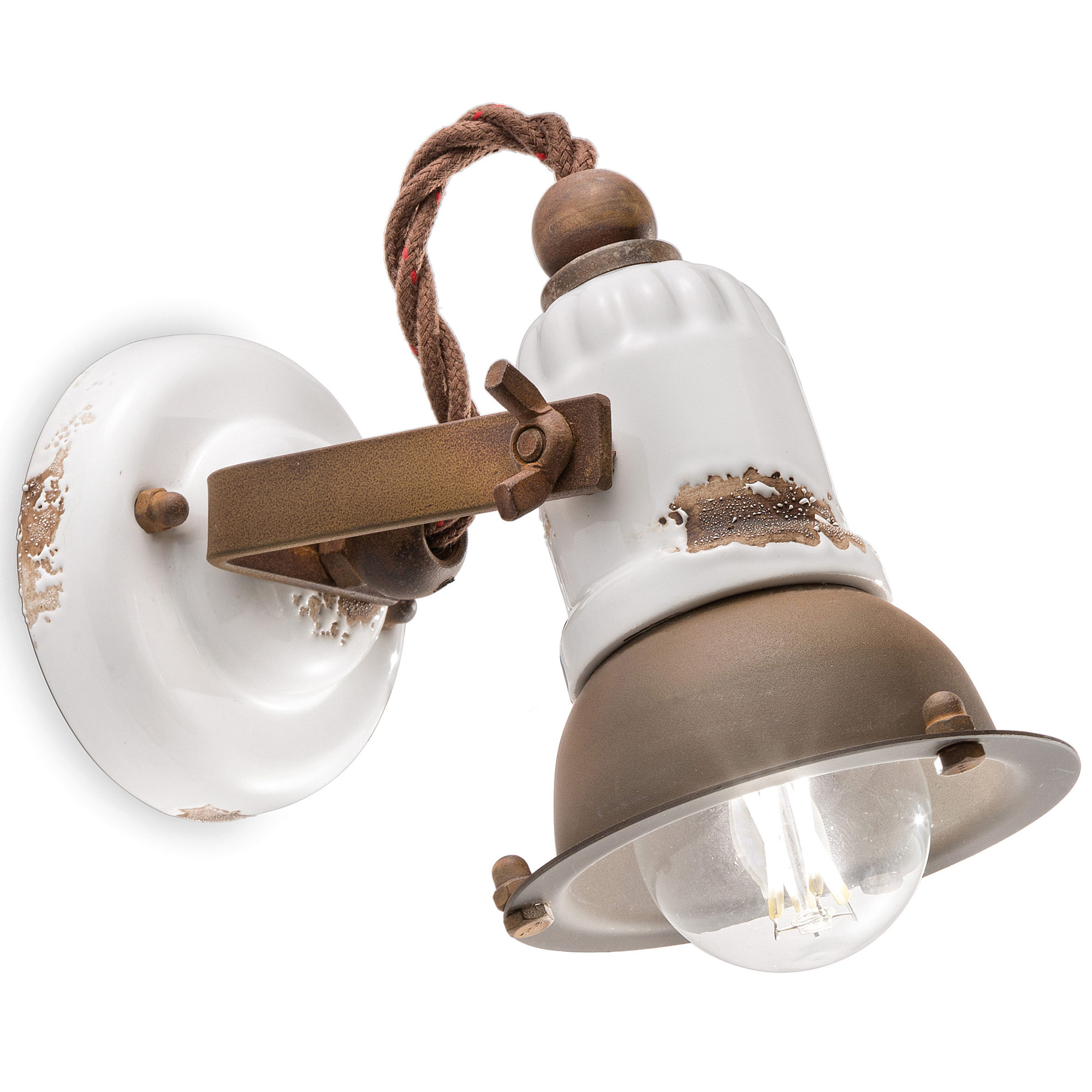 Loft Wall Light by Ferroluce | C1675-VIT | FER673060