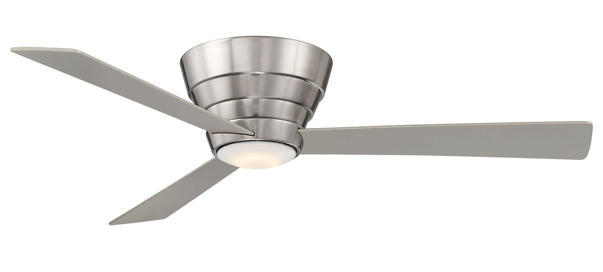Niva Flush Ceiling Fan with Light by Wind River | WR1746SS | WRF769624