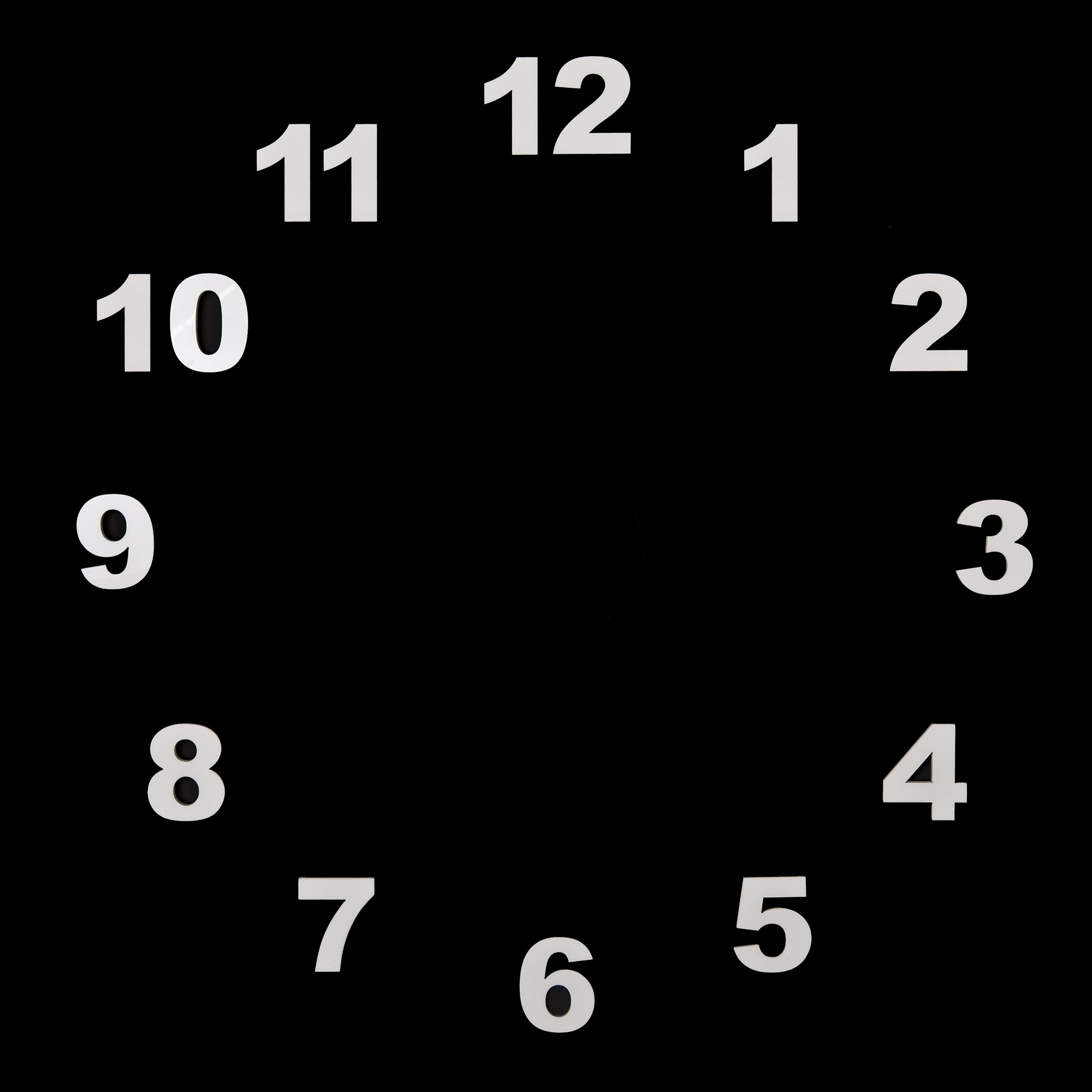 Pack of Wall Clock Numbers by Nomon | PNM12B | NOM780523