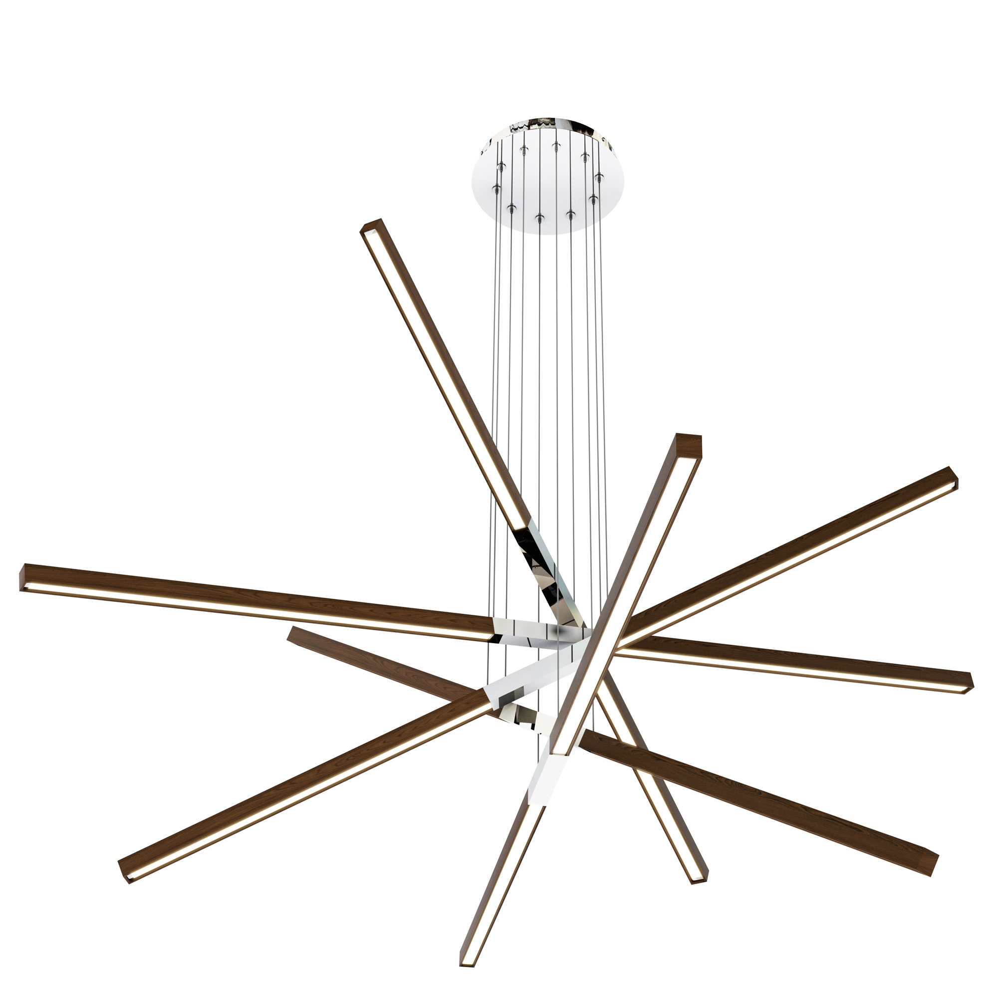 Pix Sticks Tie Stix Wood Warm Dim Suspension Remote Power by PureEdge ...