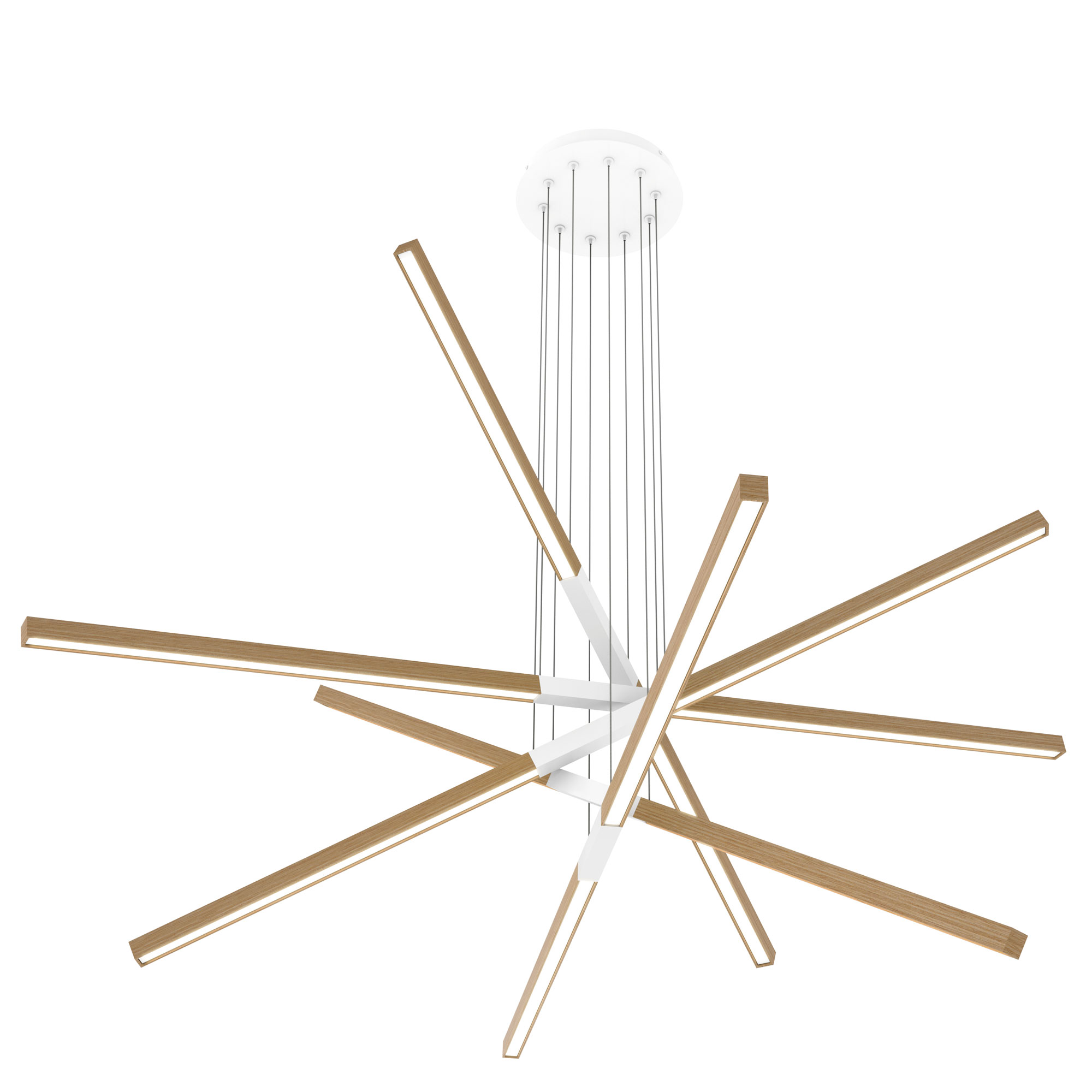 Pix Sticks Tie Stix Wood Warm Dim Suspension Remote Power by PureEdge ...