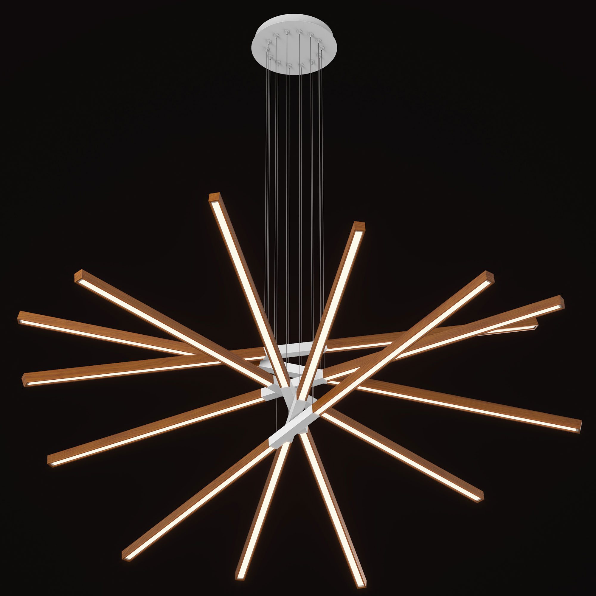 Pix Sticks Tie Stix Wood Warm Dim Suspension Remote Power by PureEdge ...