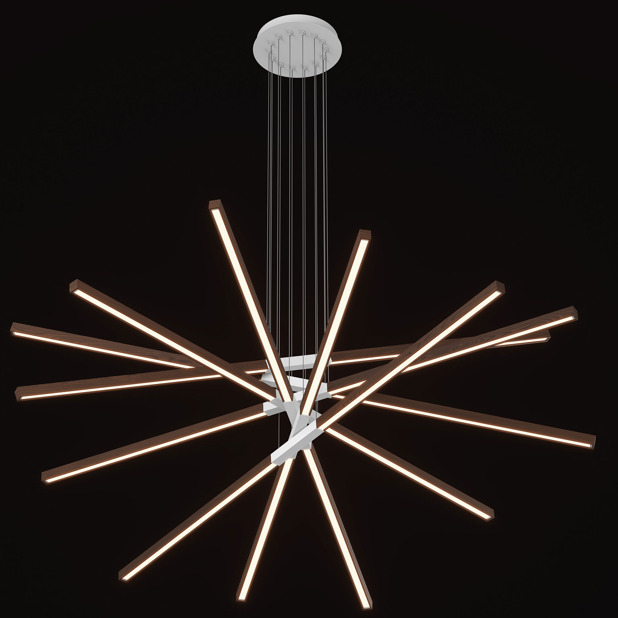 Pix Sticks Tie Stix Wood Warm Dim Suspension Remote Power by PureEdge ...