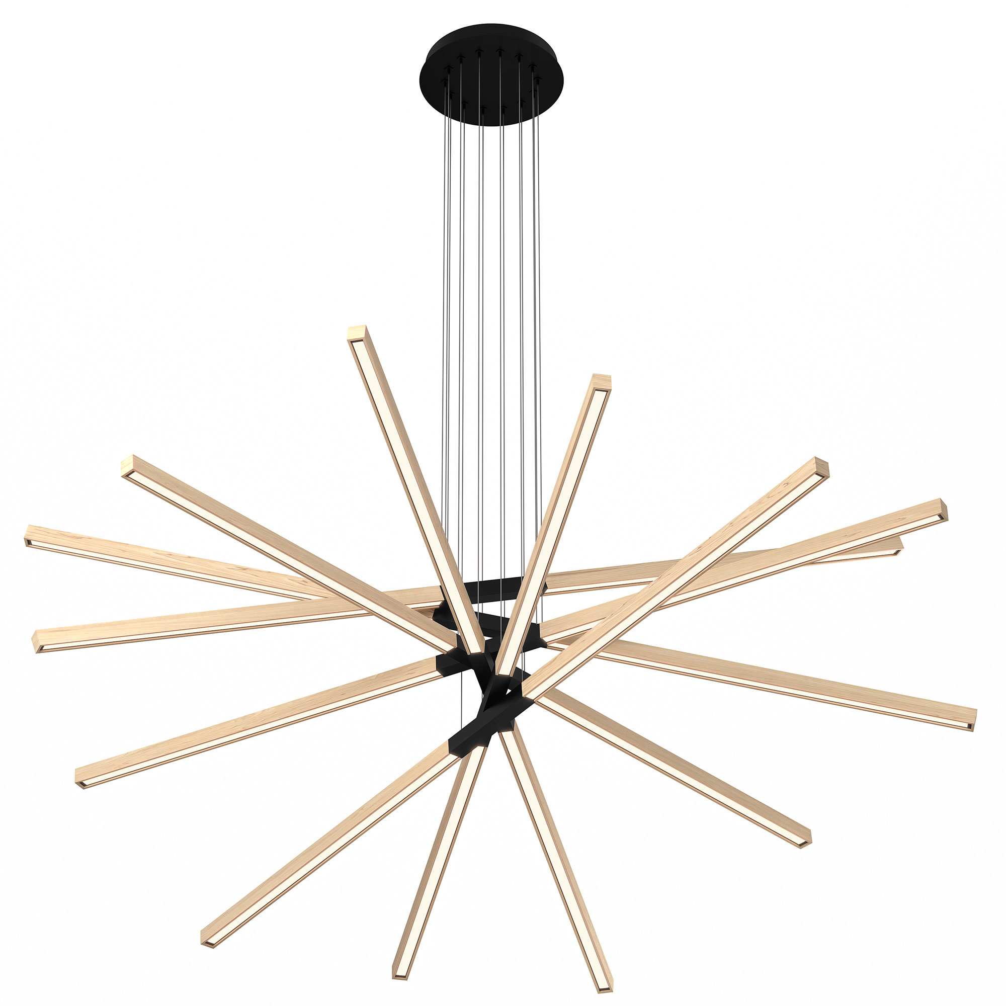 Pix Sticks Tie Stix Wood Suspension with Remote Power by PureEdge ...
