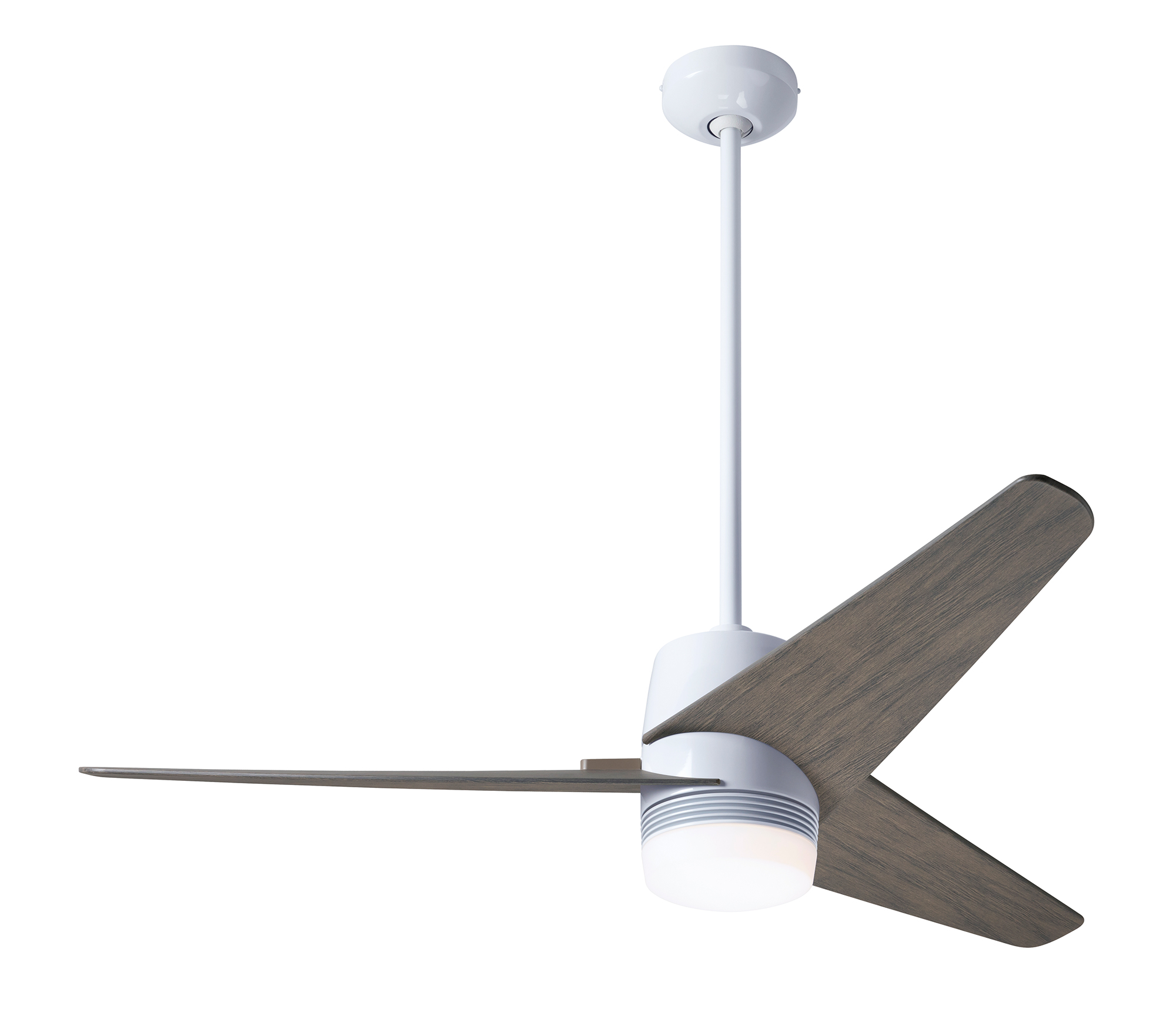 Velo DC Ceiling Fan with Light by Modern Fan Co. | VEL-GW-48-GY-853-RC ...