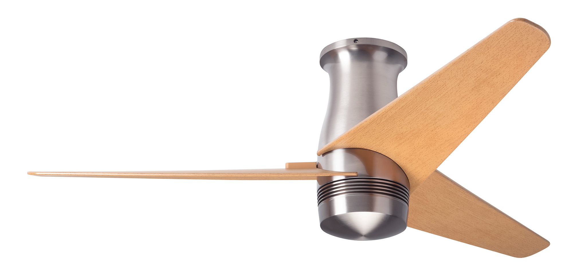 Velo Flush DC Ceiling Fan by Modern Fan Co. | VEL-FM-BN-48-MP-NL-CC ...