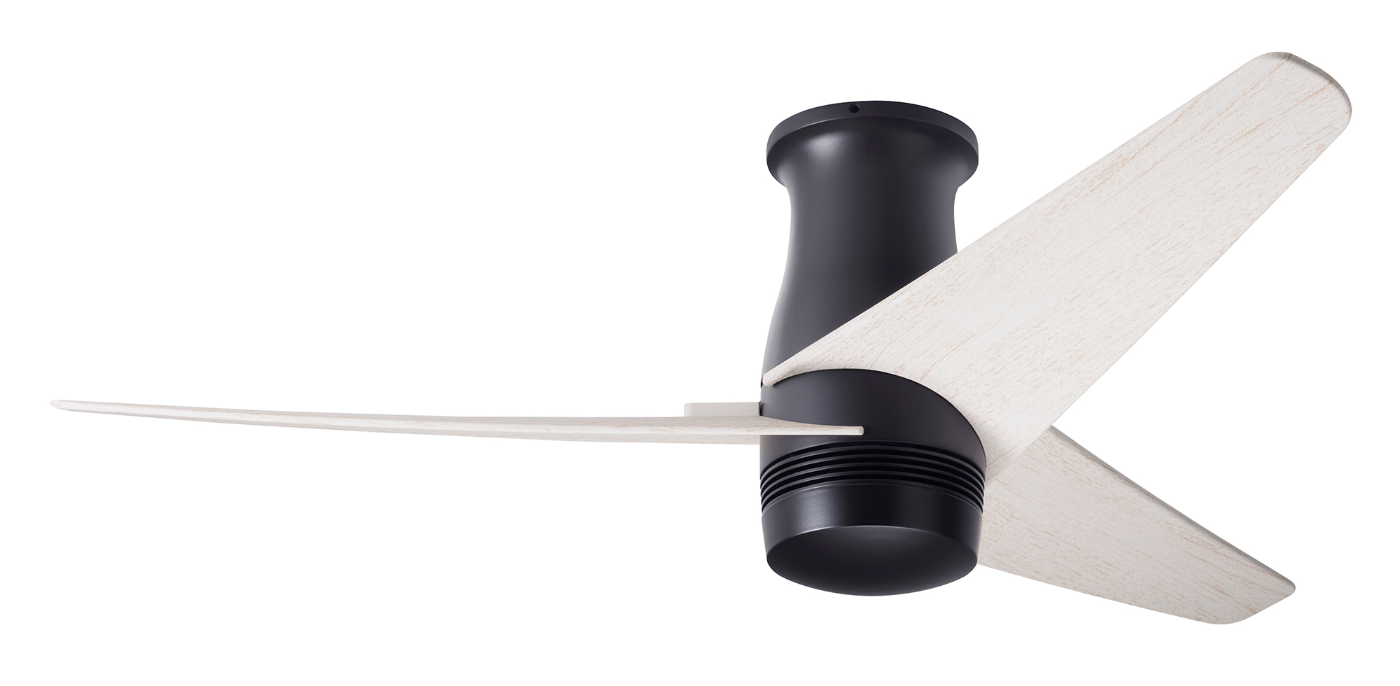 Velo Flush DC Ceiling Fan by Modern Fan Co. | VEL-FM-DB-48-WW-NL-WC ...