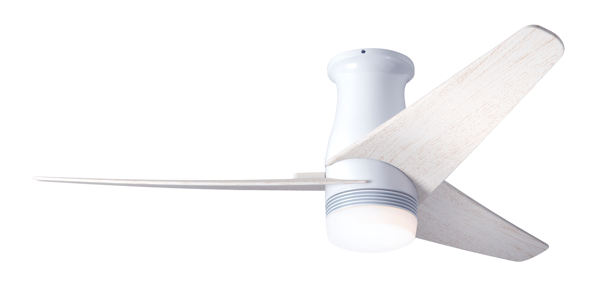 Velo Flush DC Ceiling Fan with Light by Modern Fan Co. | VEL-FM-GW-48 ...