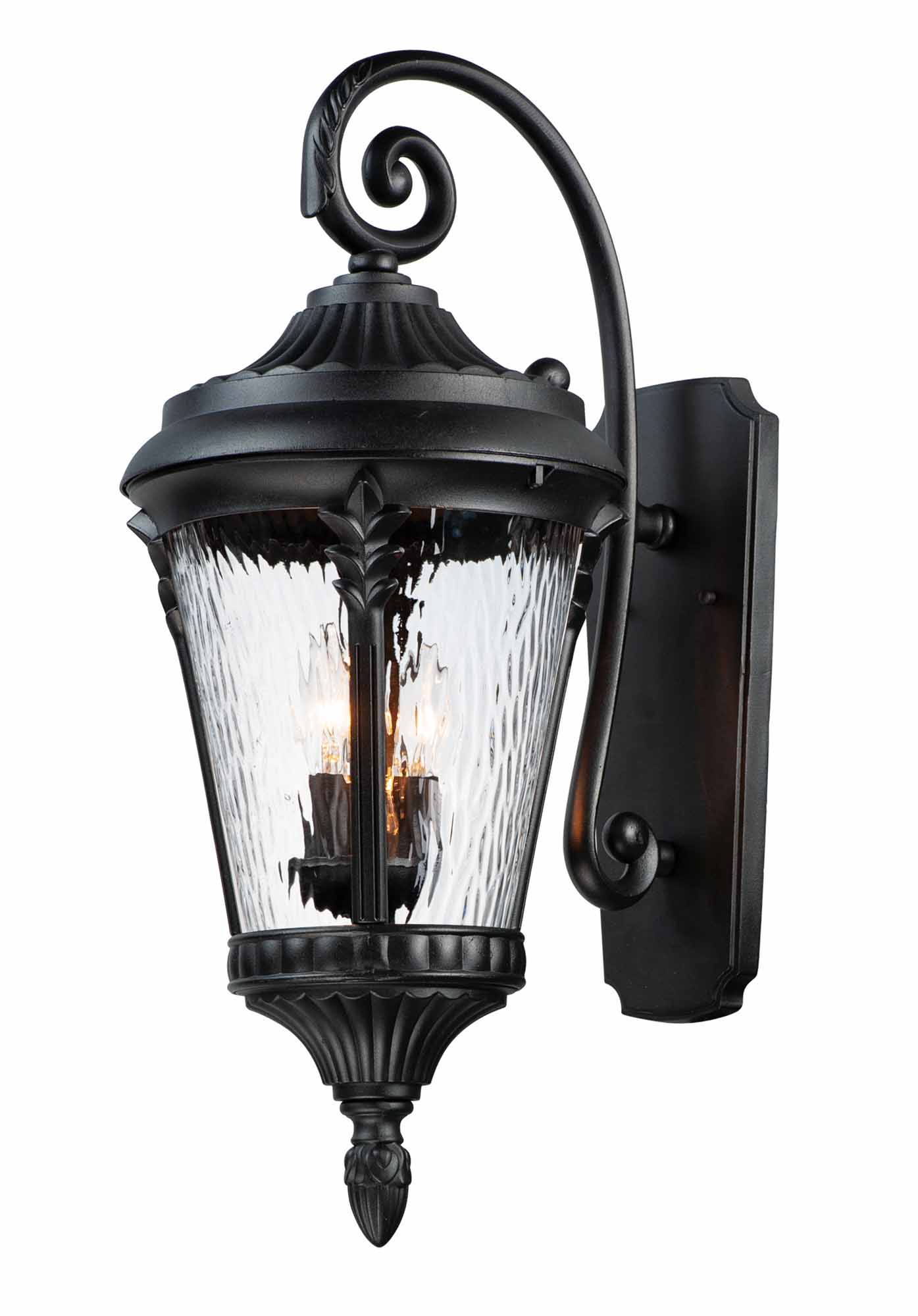 Sentry Outdoor Wall Light by Maxim Lighting | 3055WGBK | MAX814021