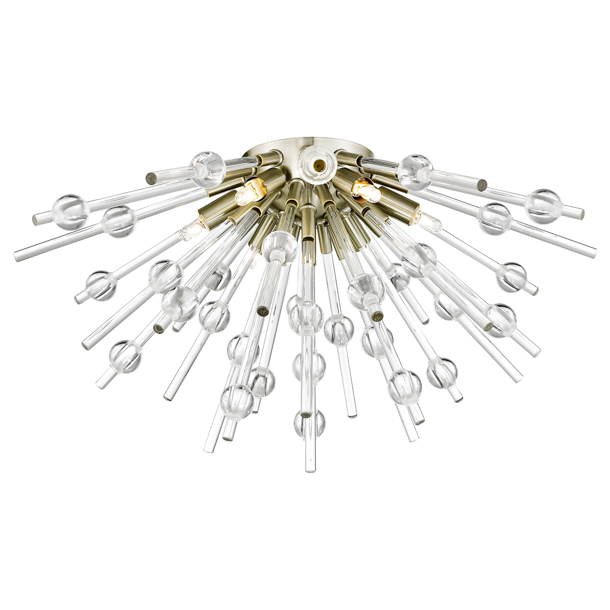 Burst Ceiling Light Fixture by Access | 63120LEDDLP-ABRZ/CLR