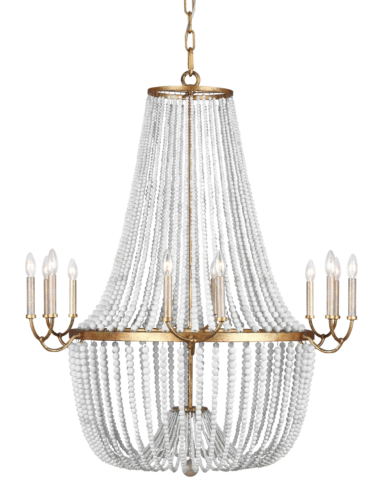 Marielle Chandelier by Generation Lighting | F3281/12ADB | SGL818770