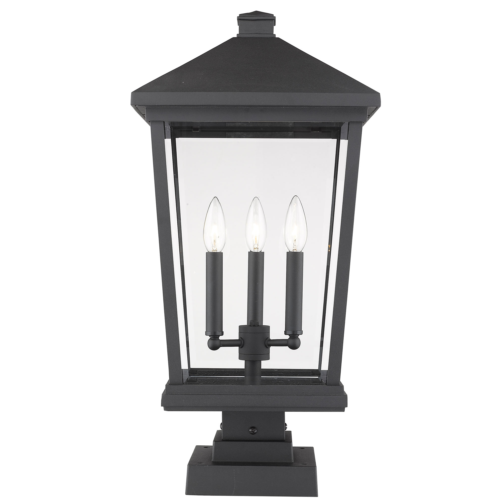 Beacon Outdoor Pier Light with Square Stepped Base by Z-Lite | 568PHXLS ...