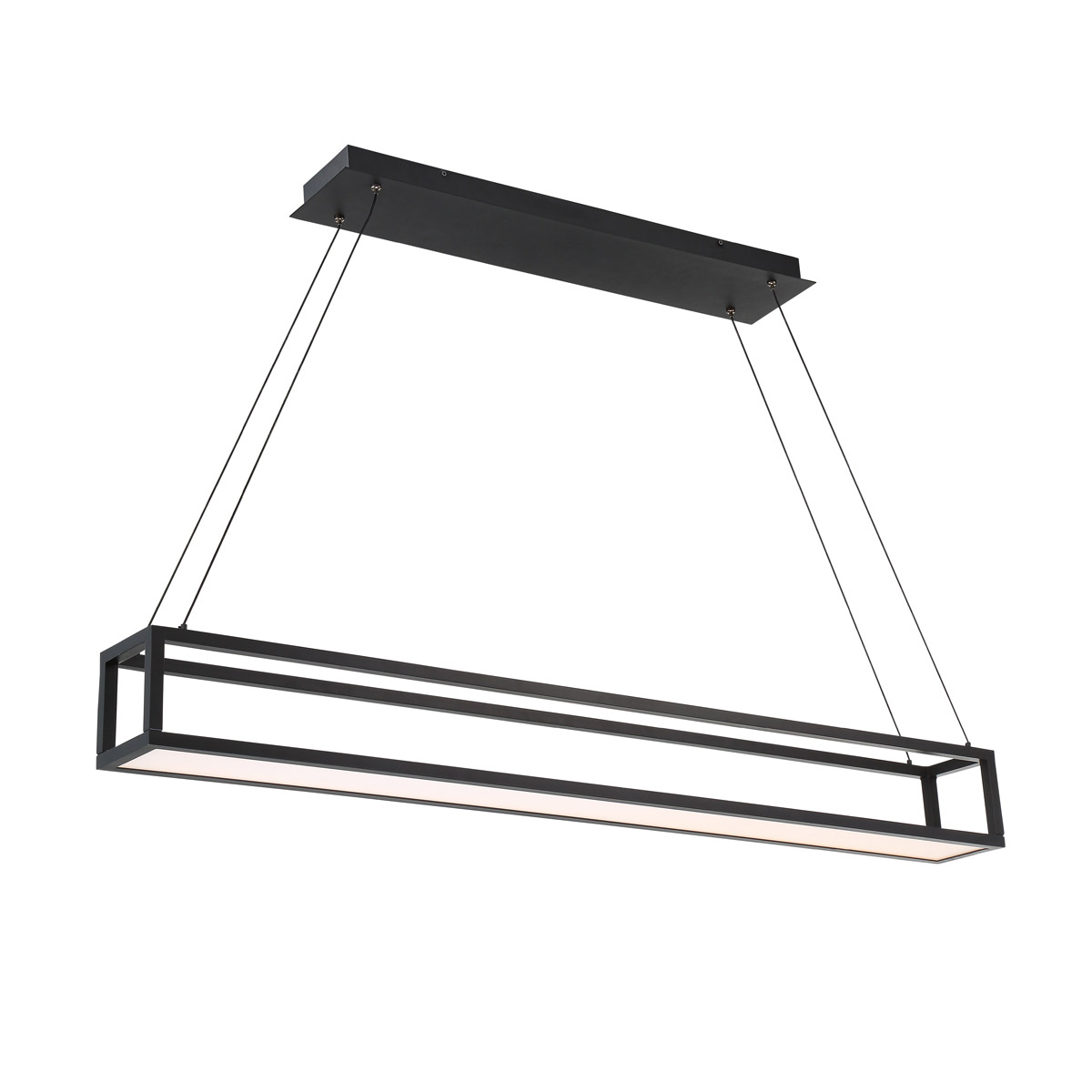 Trick Box Linear Pendant by WAC Lighting | PD-31947-BK | WAC831563