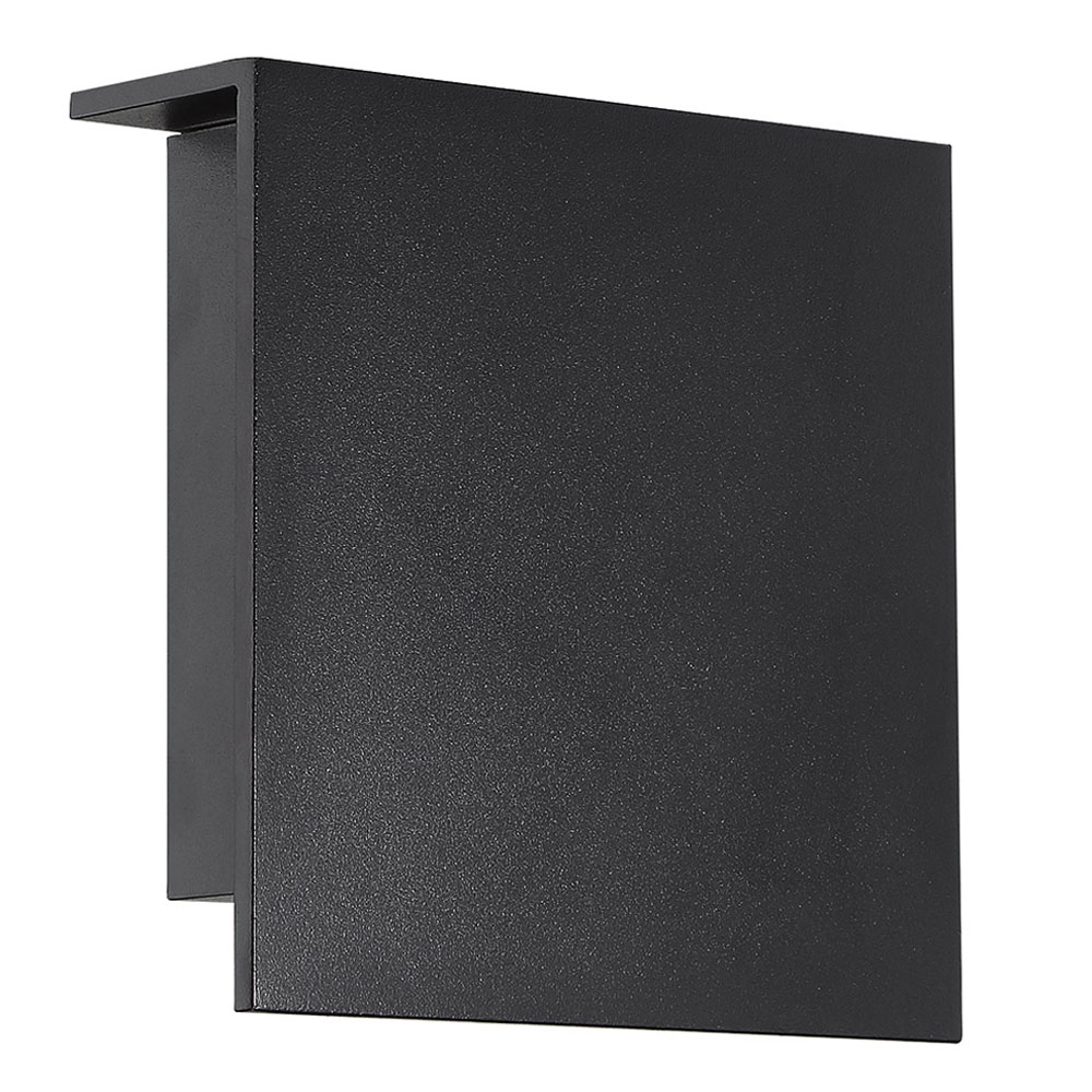 Square Outdoor Wall Sconce by Modern Forms | WS-W38608-BK | MFR833751
