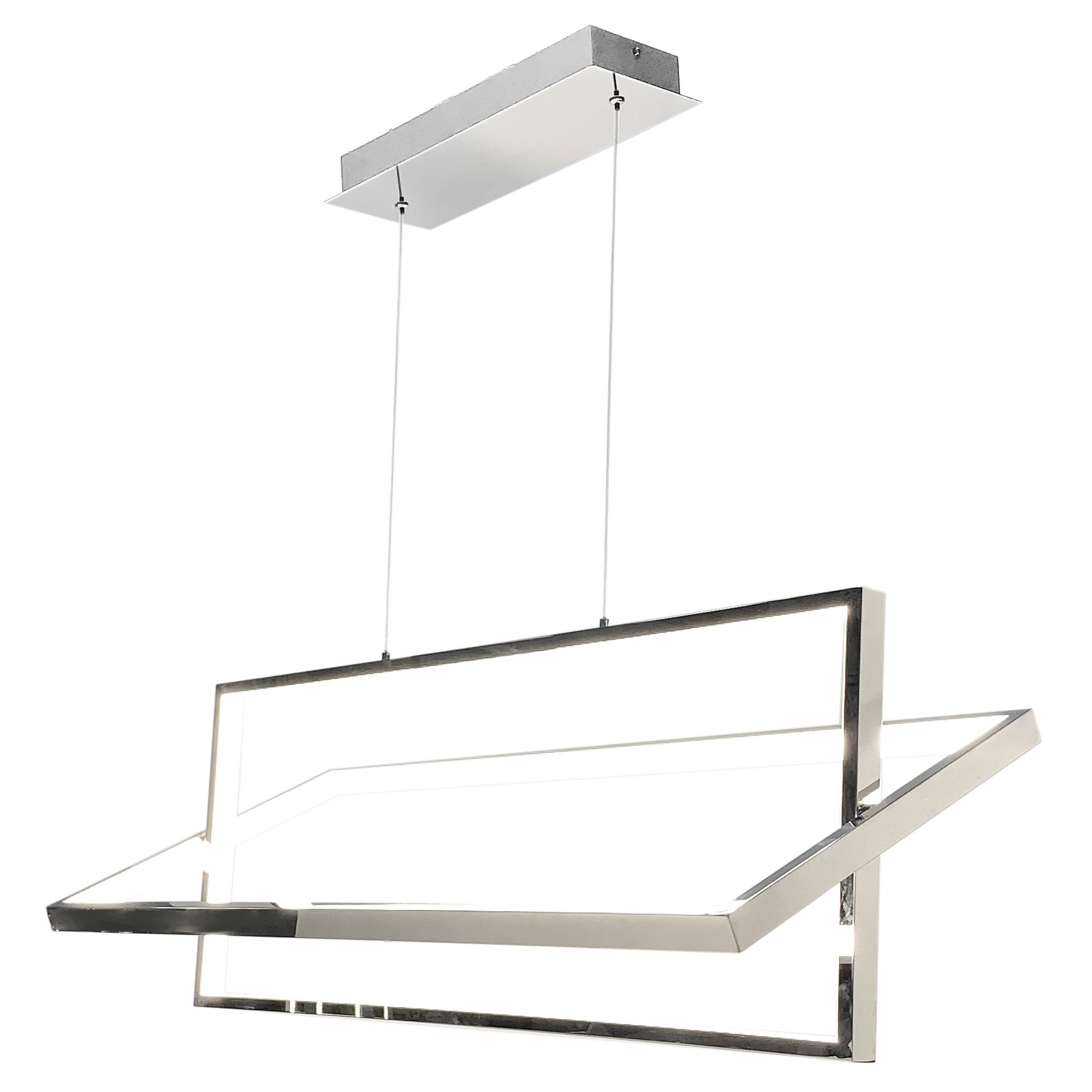 Linear Rectangular Chandelier by Artcraft | SC13141CH | ARC834261