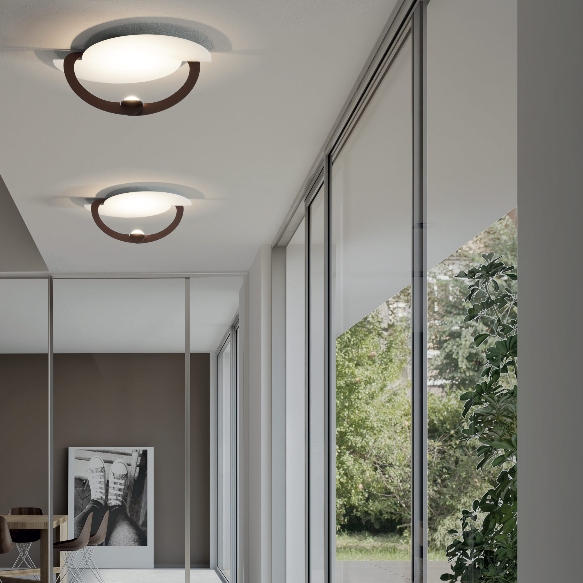 Real Wall / Ceiling Light by Elesi Luce | EL-01601.MR.FA.3K | ESI849696