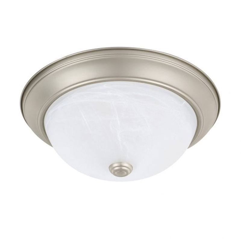 Homeplace Ceiling Light With White Faux Alabaster Glass by Capital ...