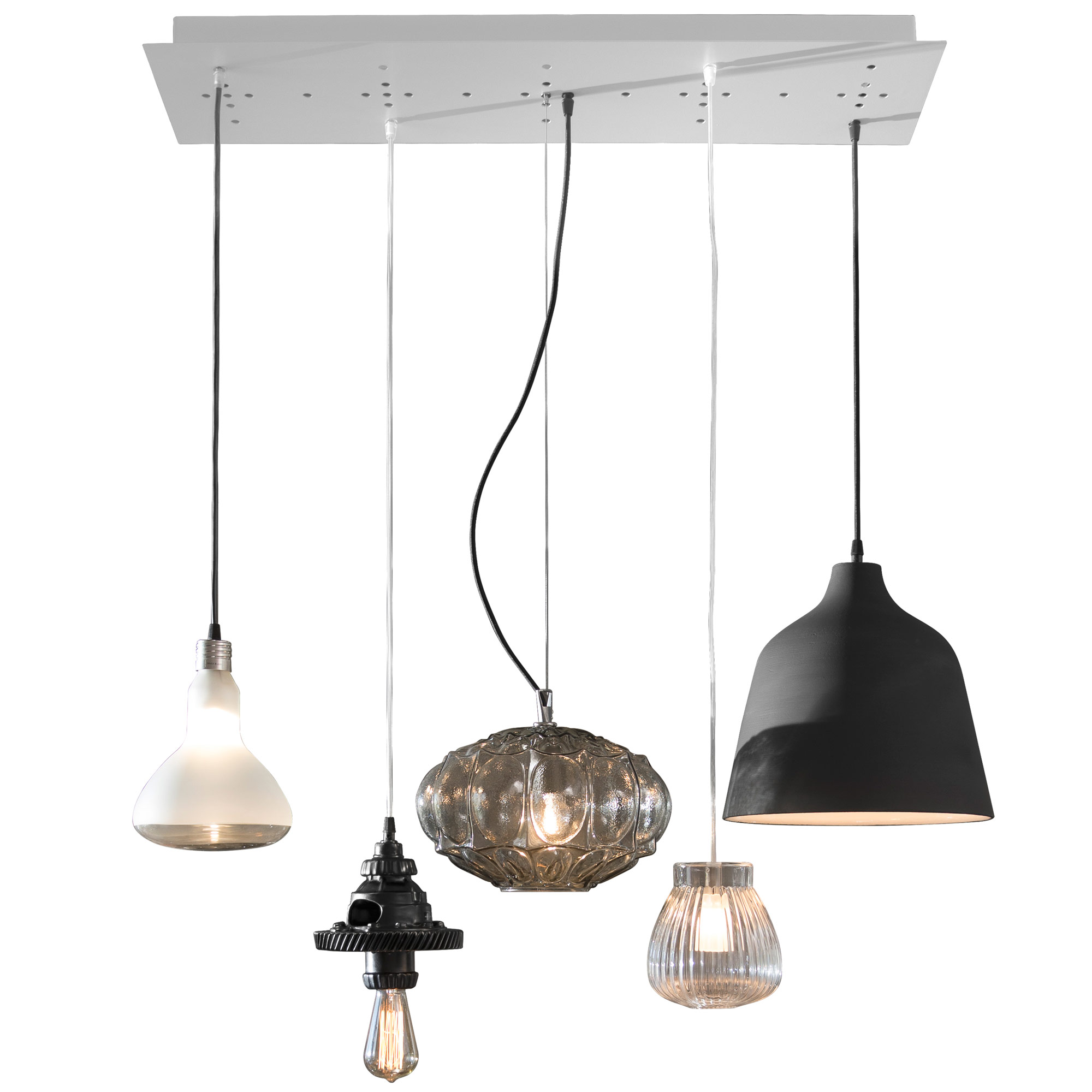 L.90 Cluster Multi Light Pendant by Karman | SE090DBV11