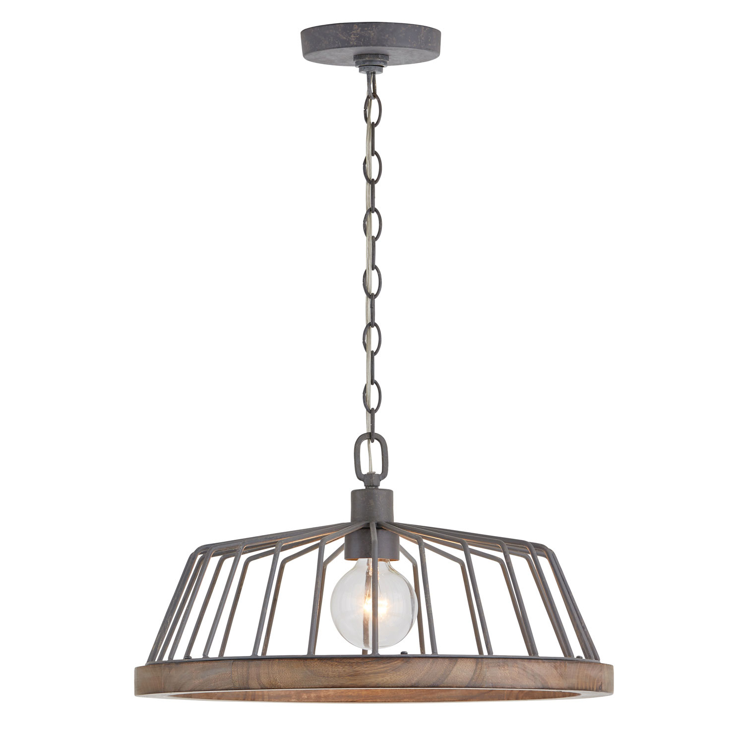 Mango Cage Pendant by Capital Lighting | 336211GL