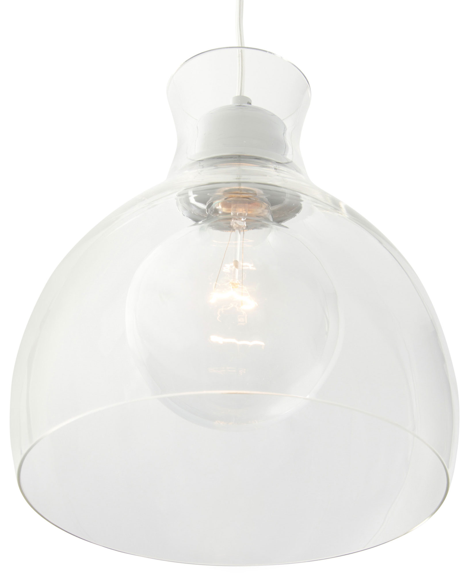 Spinners Clear Mini Pendant by Rogue Decor | ROG-611340