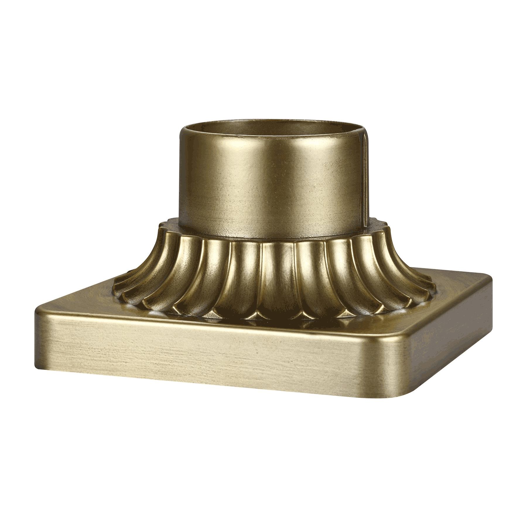 Square Pier Mount by Generation Lighting | PIERMOUNT-PDB | SGL861399