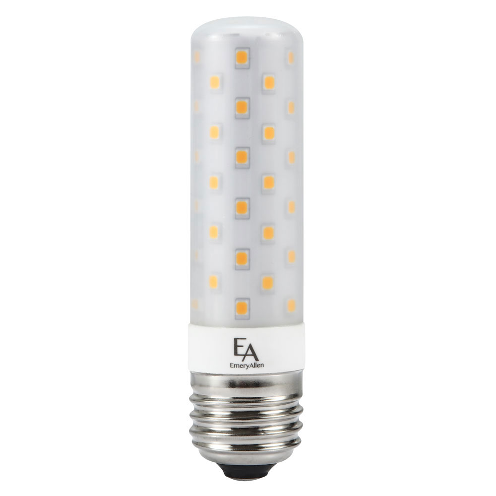 Tubular E26 Med Base 9.5W 120V 2700K 90CRI 2-Pack by Emery Allen | LC ...