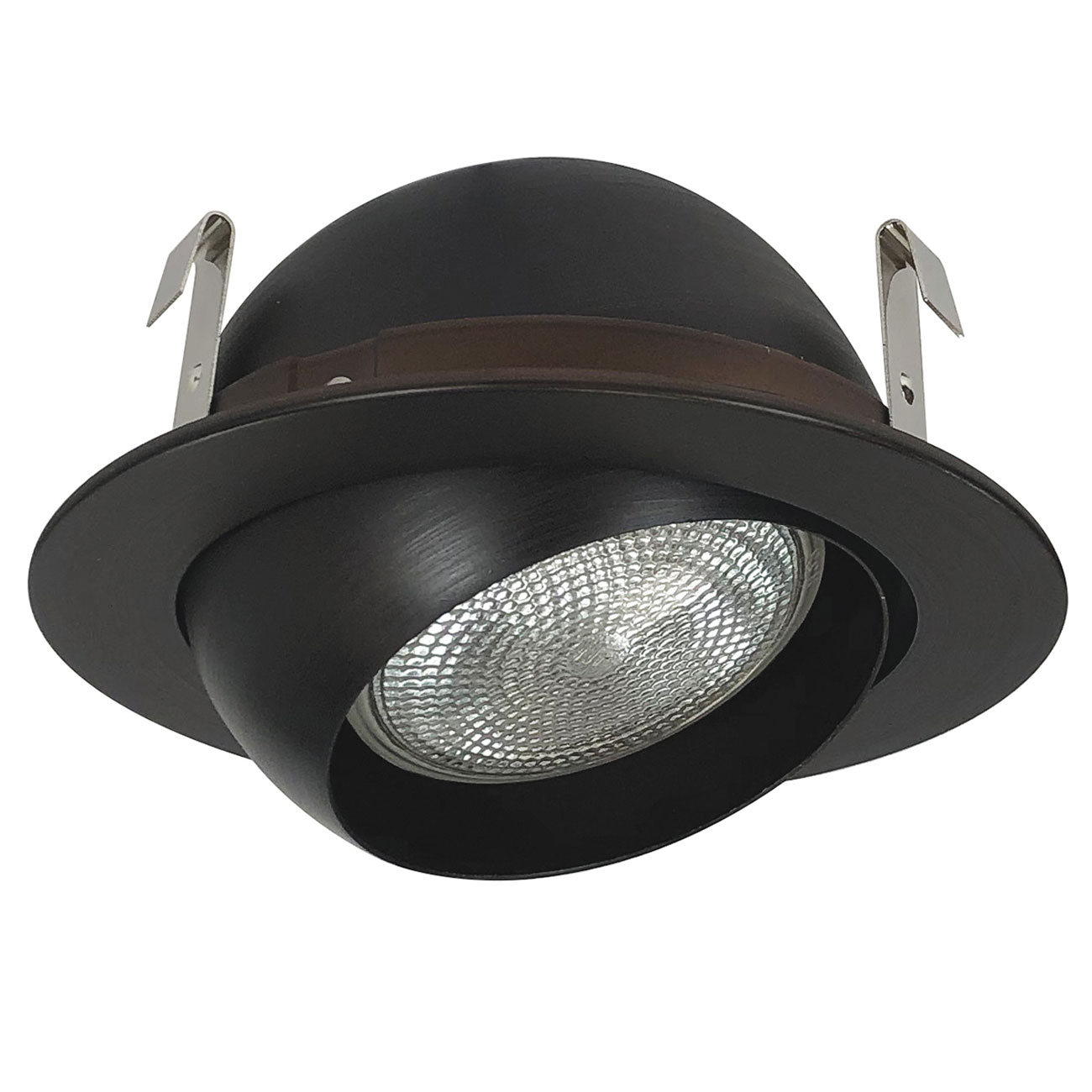 4IN Round Line Voltage PAR Adjustable Eyeball Trim by Nora Lighting ...