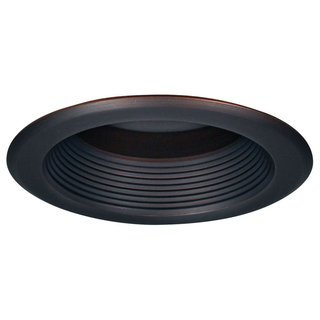 5IN RD Baffle Splay Trim with Flange by Nora Lighting | NT-5001BZ ...