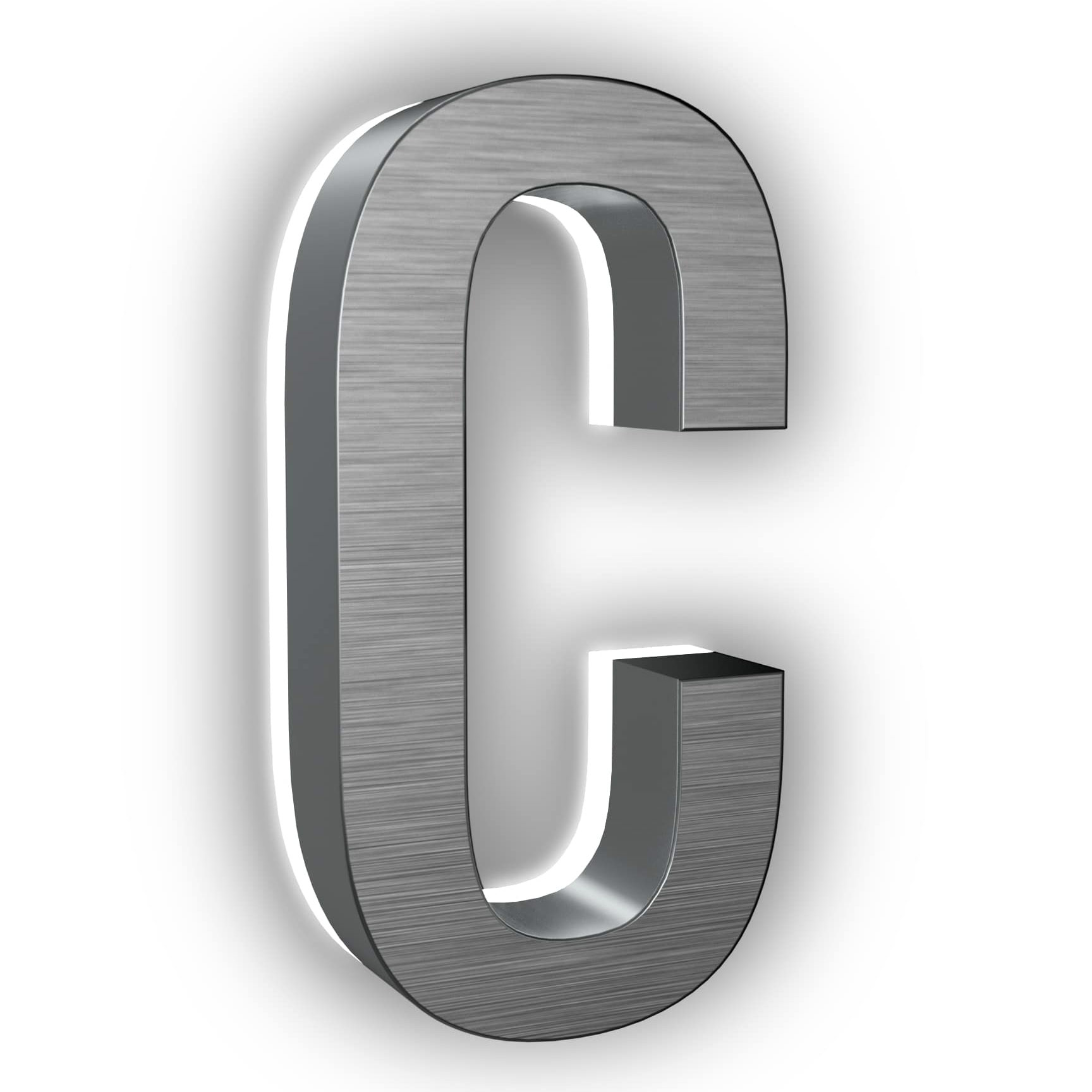 Luma Stainless Illuminated Numbers / Letters by LumaNumbers | SSL60 ...
